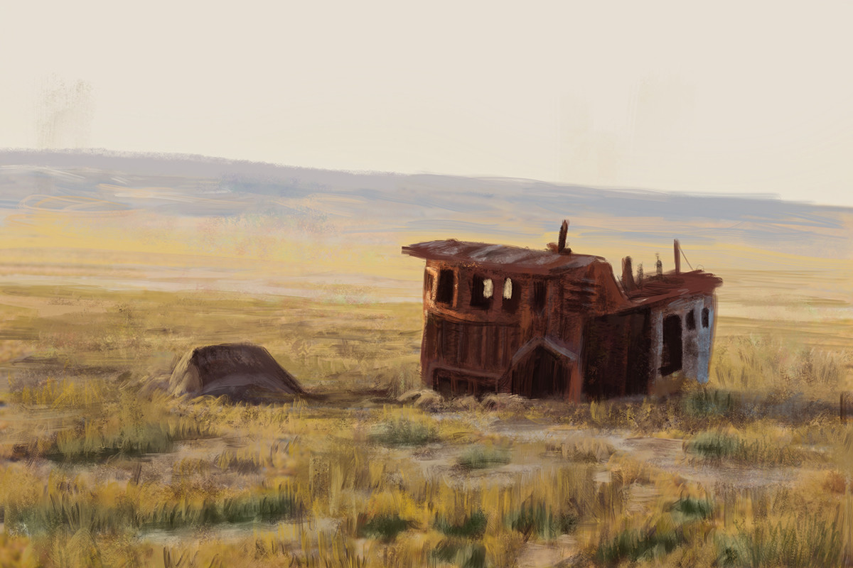 ArtStation - Aral Sea