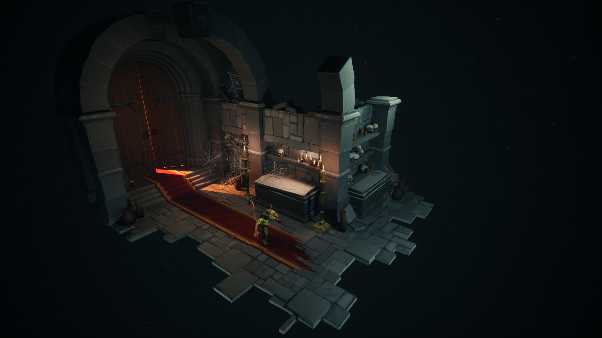 ArtStation - Handpainted Crypt