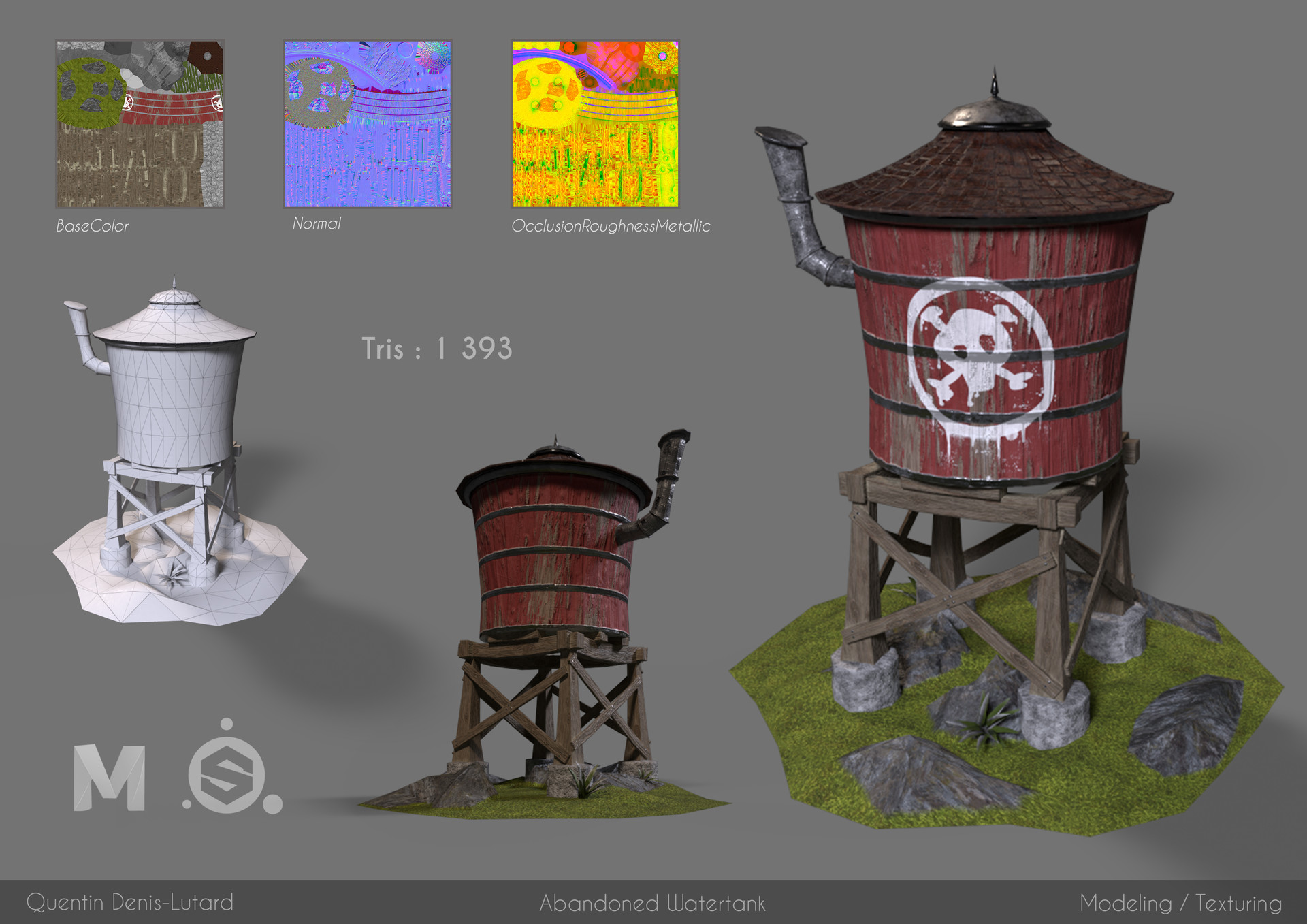 ArtStation - Abandoned Watertank - Fortnite