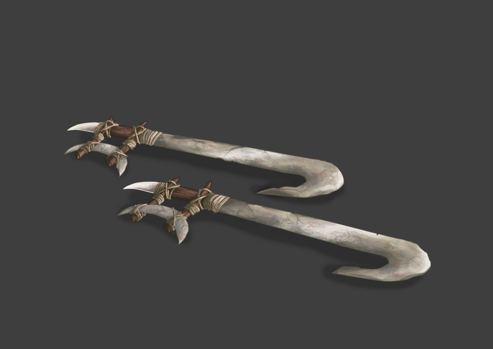 ArtStation - Prehistoric - Kang-Ouw Weapon Design
