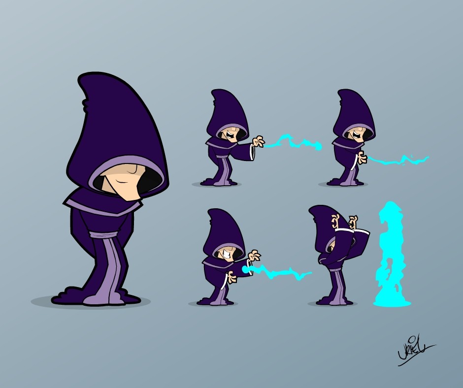 ArtStation - Dummies & Debils - The Mage