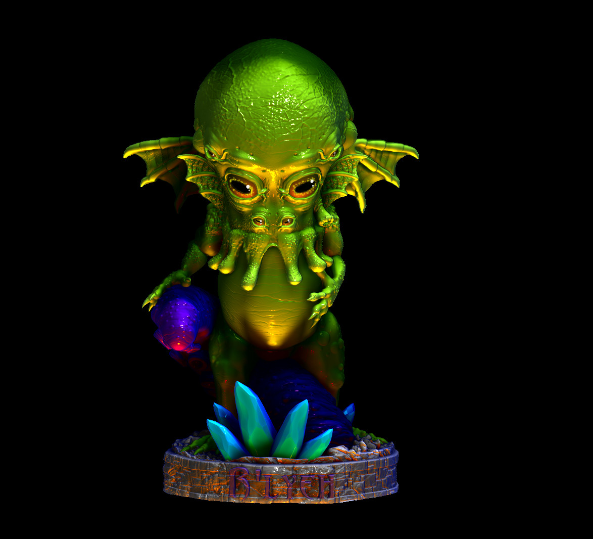 ArtStation - Lil Cthulhu