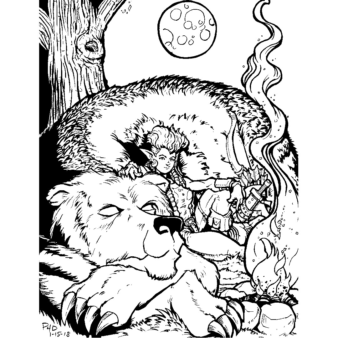 brave coloring pages bears