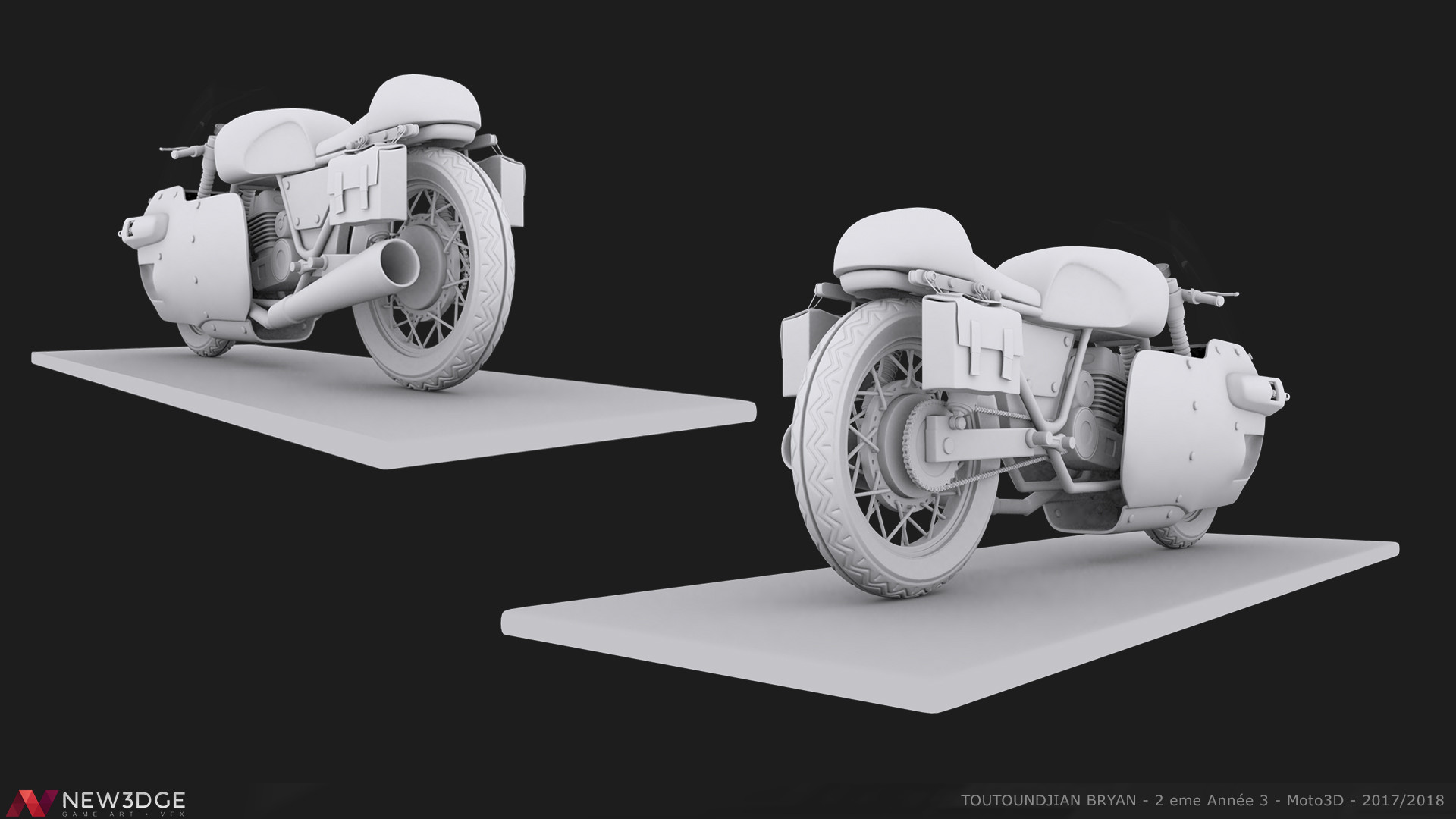 ArtStation - Motorbike