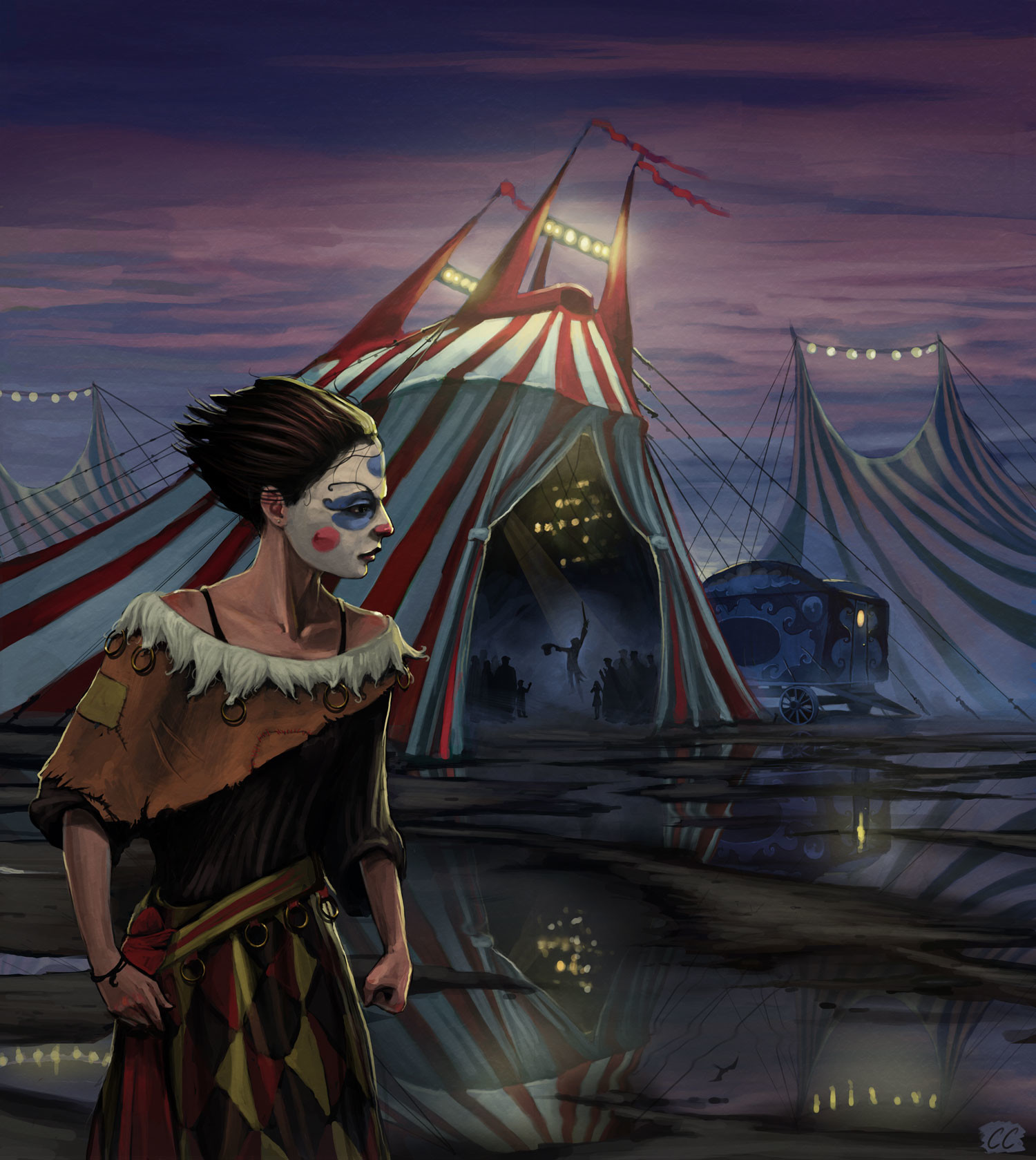 ArtStation - Circus Saudade