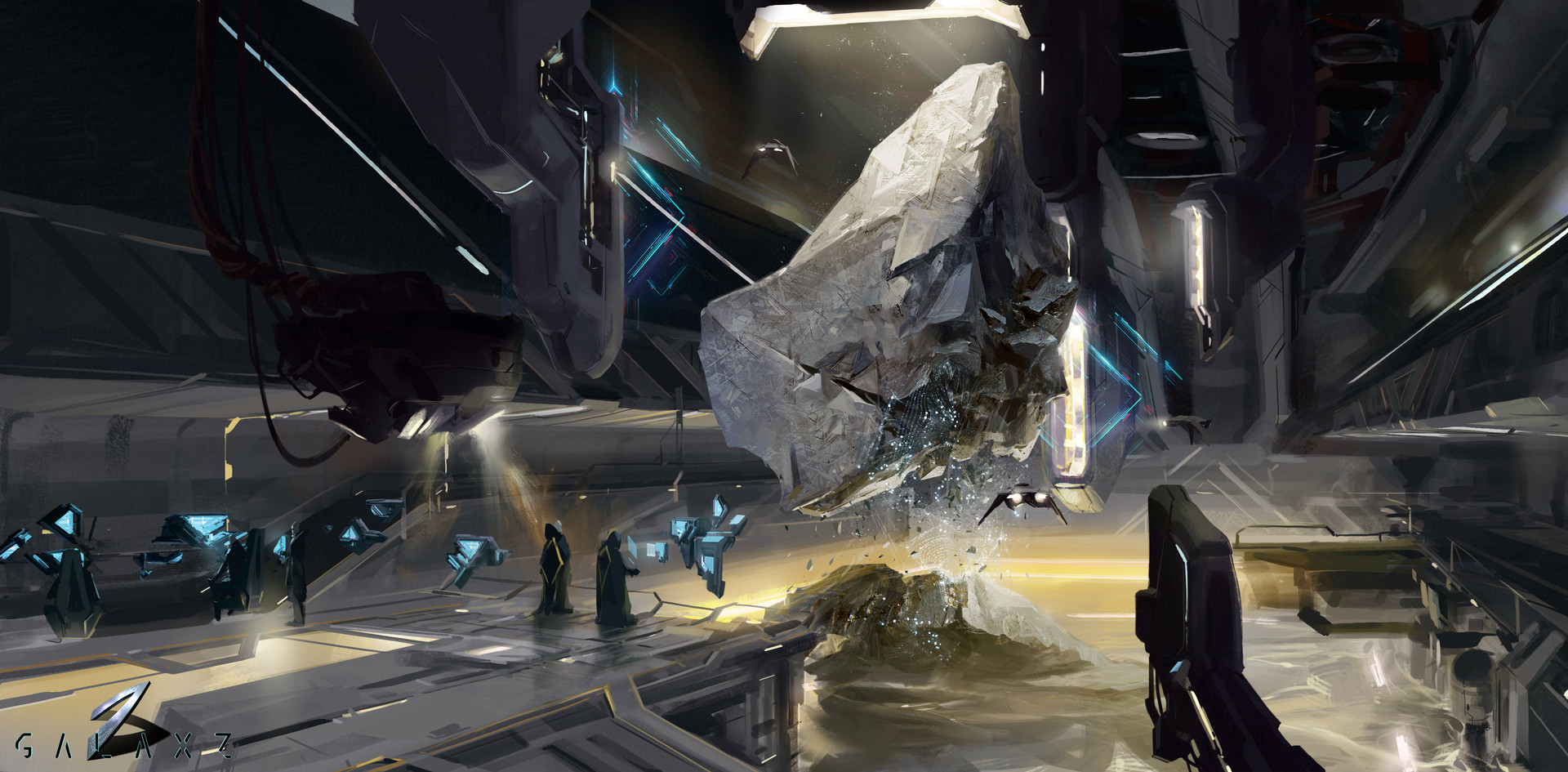 ArtStation - GALAXZ -- Early development of a planet