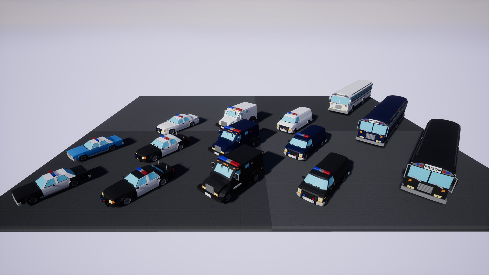 Núria Blanch Martelo - Low poly vehicles police pack 3