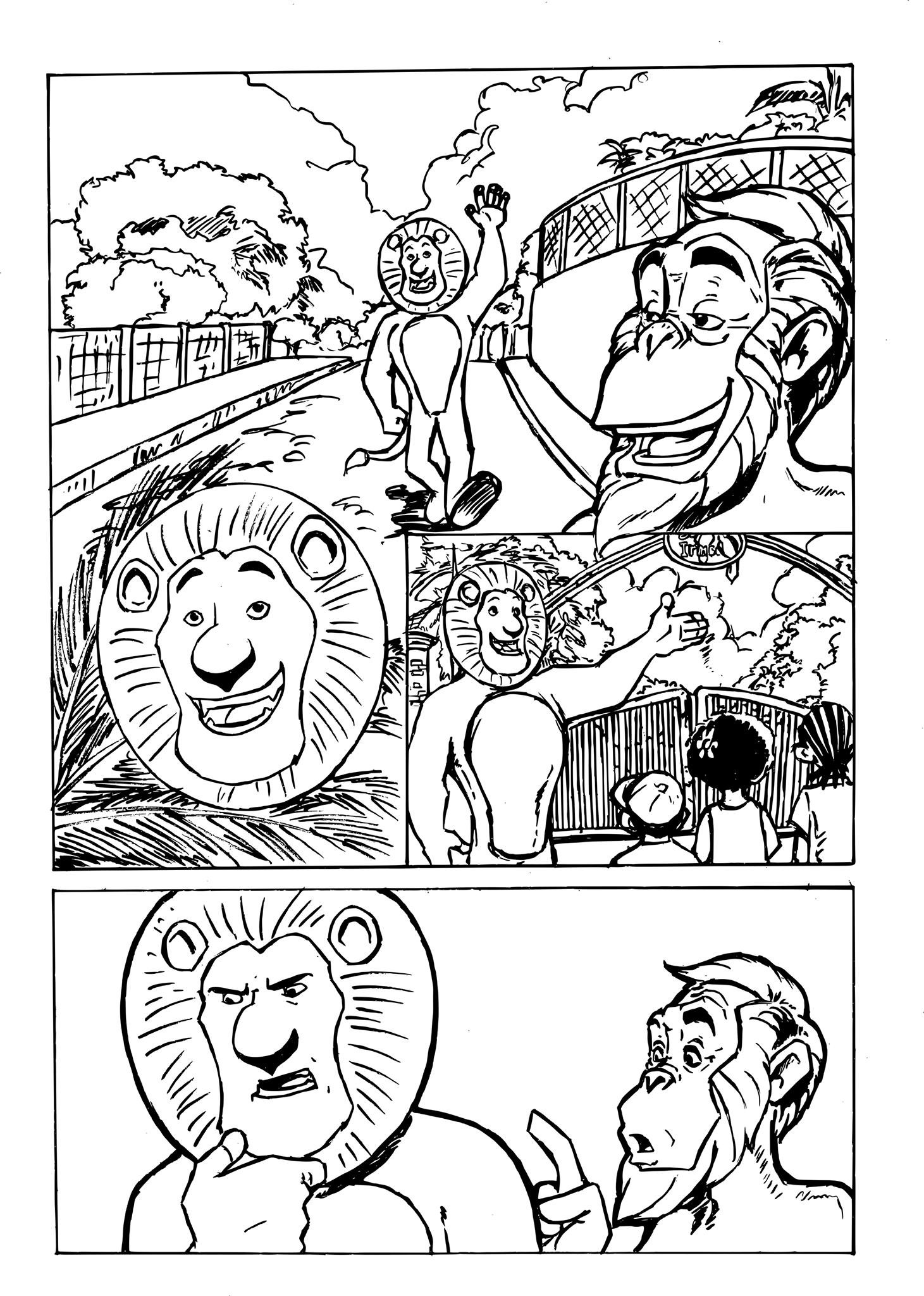 the wild 2006 coloring pages