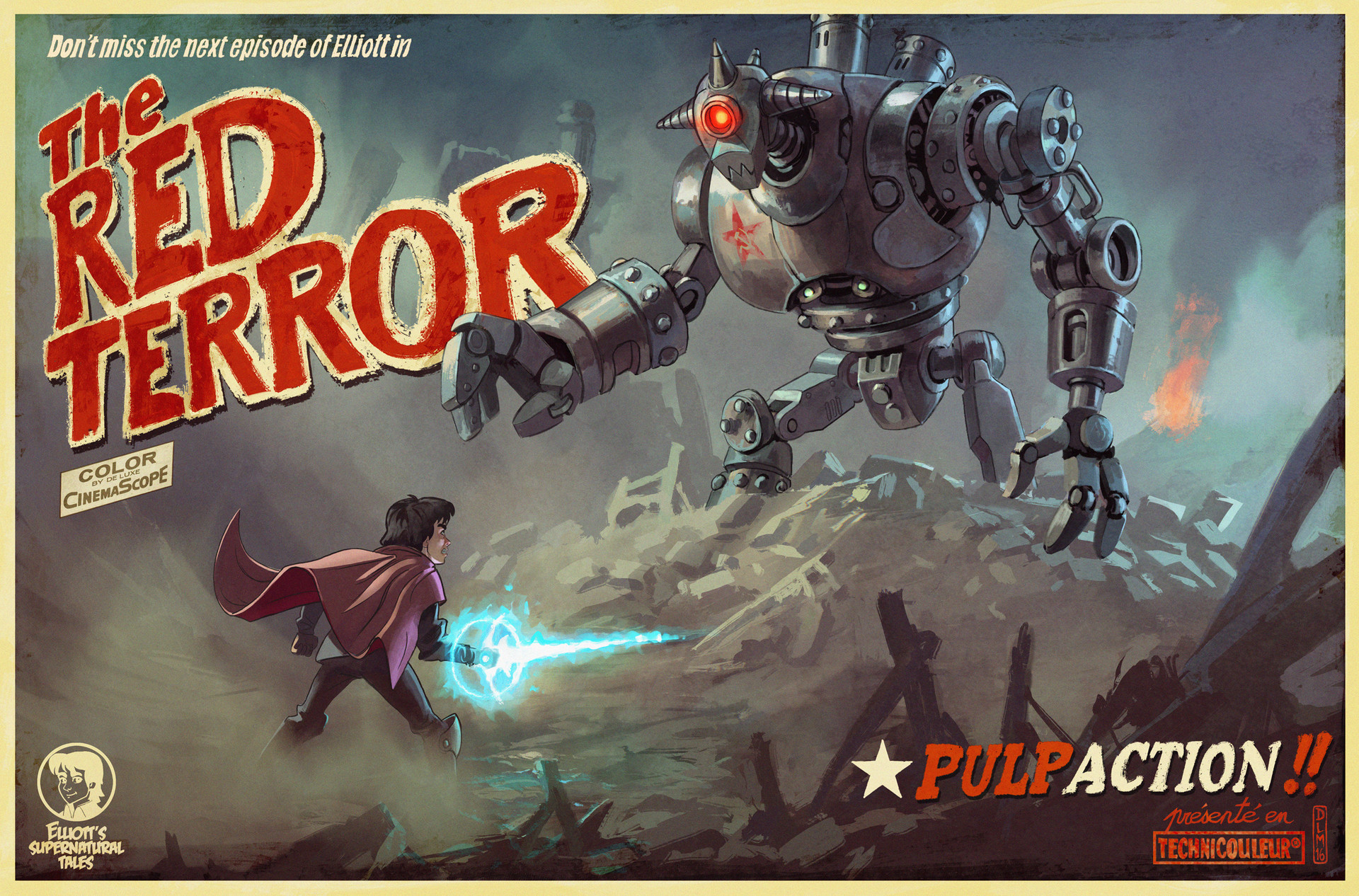 The Red Terror by David Le Merrer : r/pulp