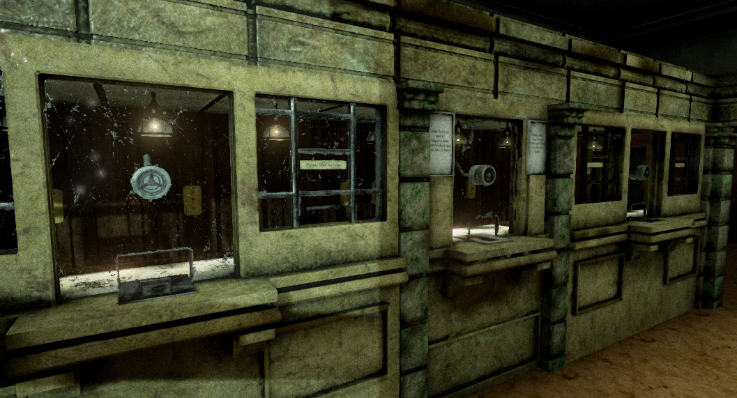 Mark Beaudry - Bank Teller Booth