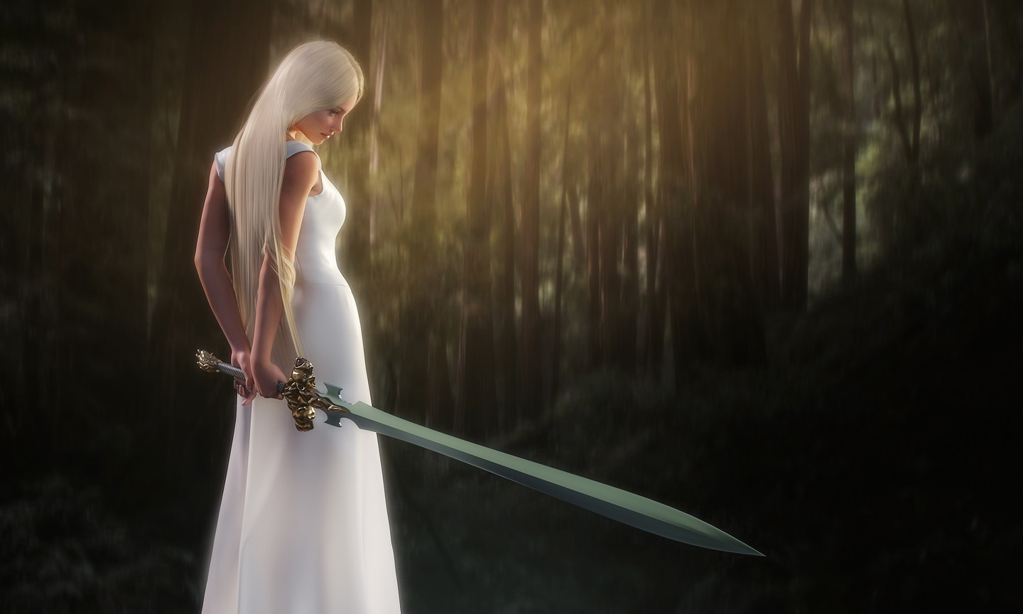 ArtStation - Forest Maiden