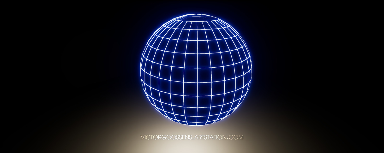 Victor D. Goossens - Post-Process Wireframe Effect - Unreal Engine