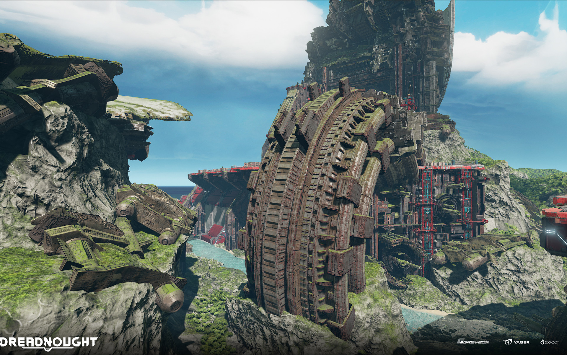 Sebastian Schade - Dreadnought - Elysium Multiplayer Map