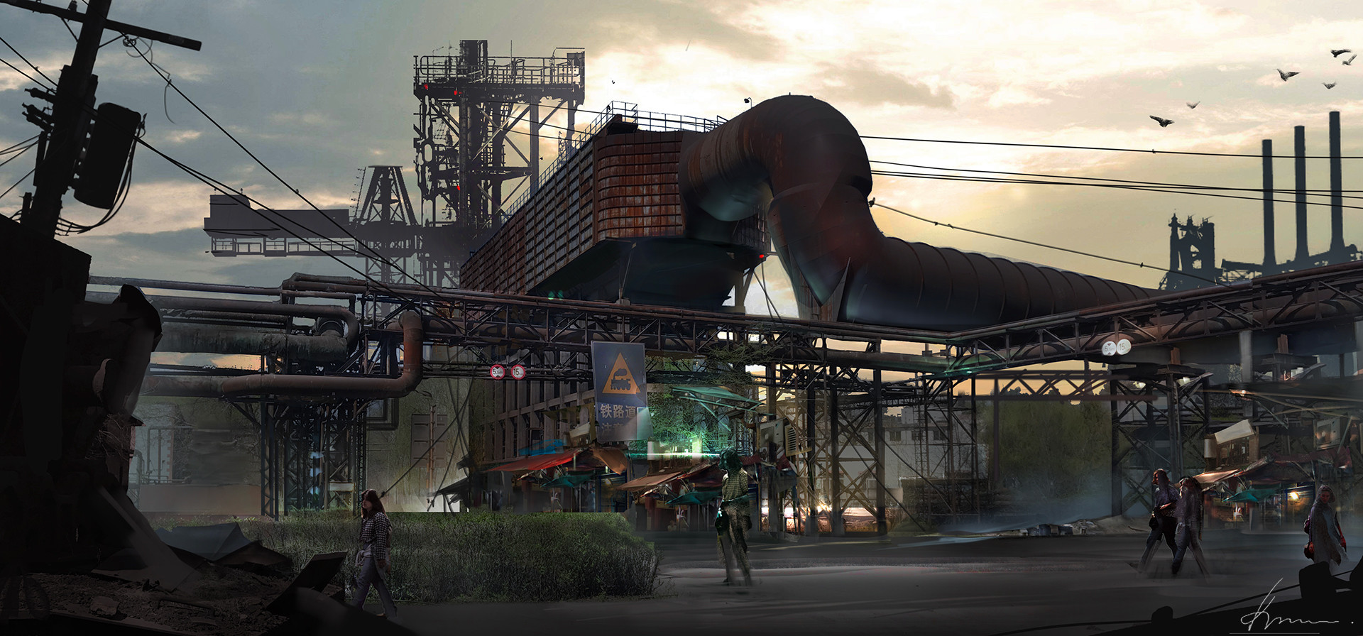 ArtStation - Factory shop -Wasteland