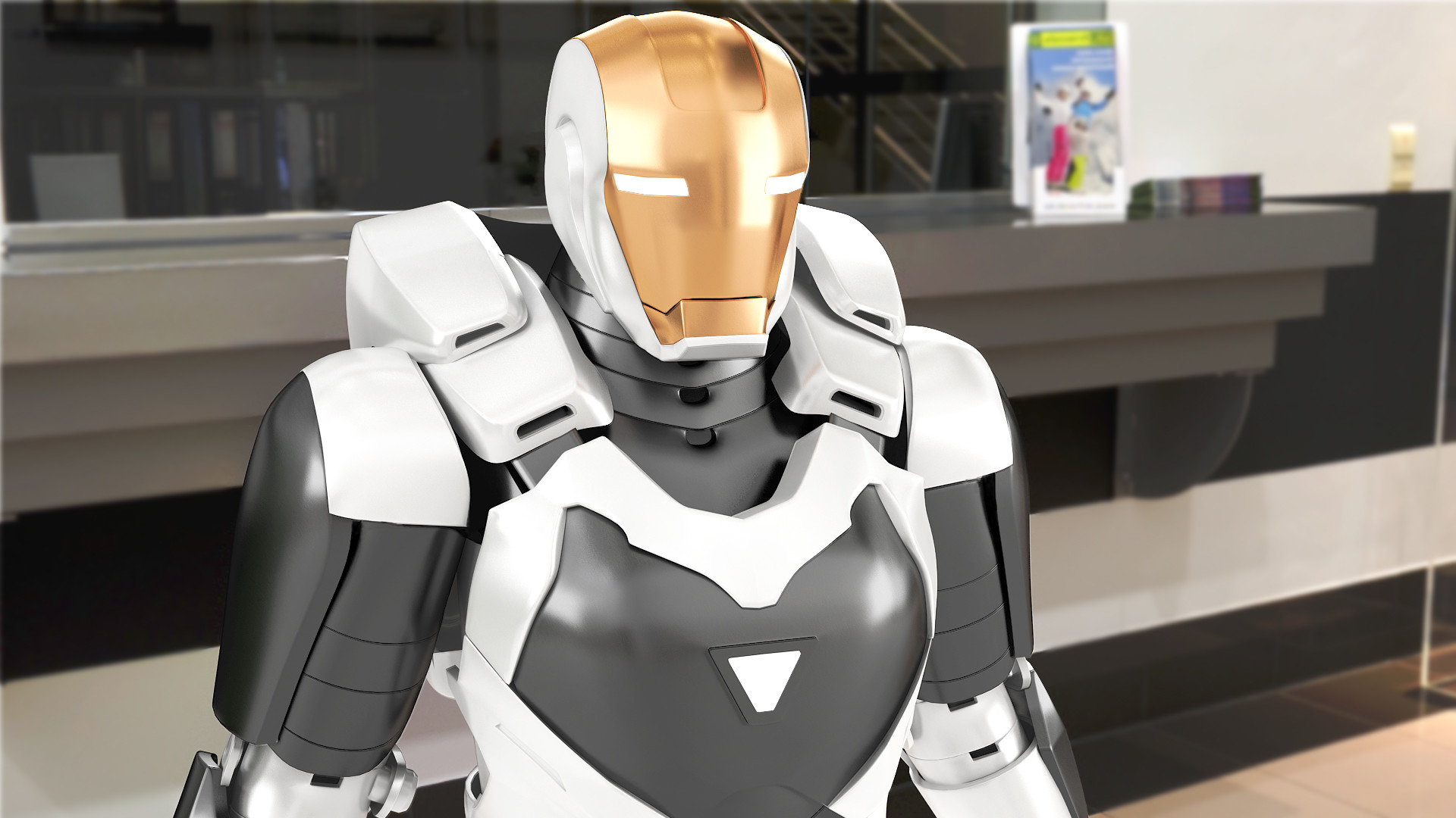 ArtStation - Iron man_space suit