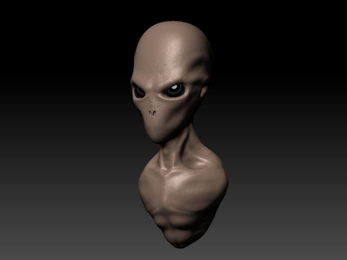 ArtStation - ZBrush Alien