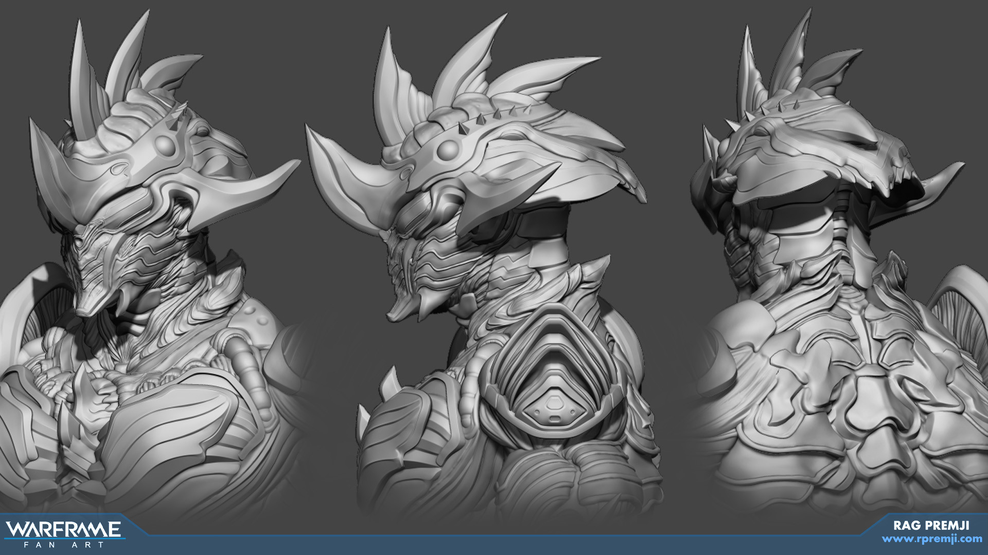 ArtStation - Warframe: Shadow Character Model High Poly