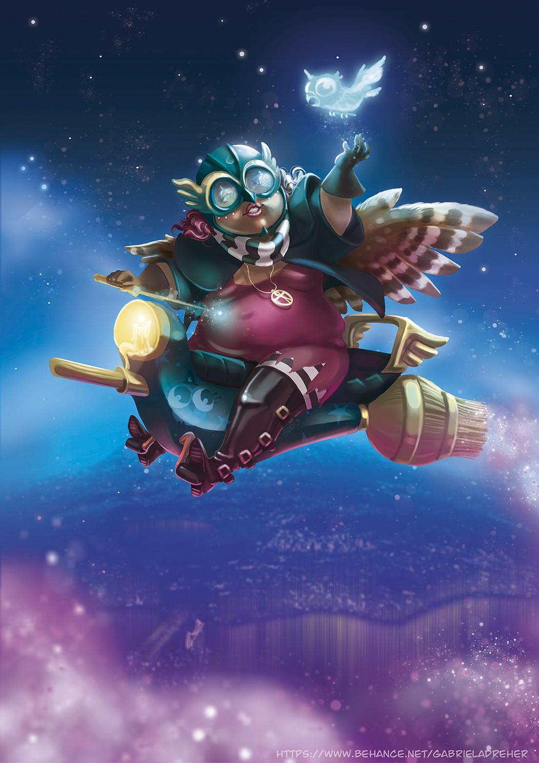 ArtStation - Owl Witch