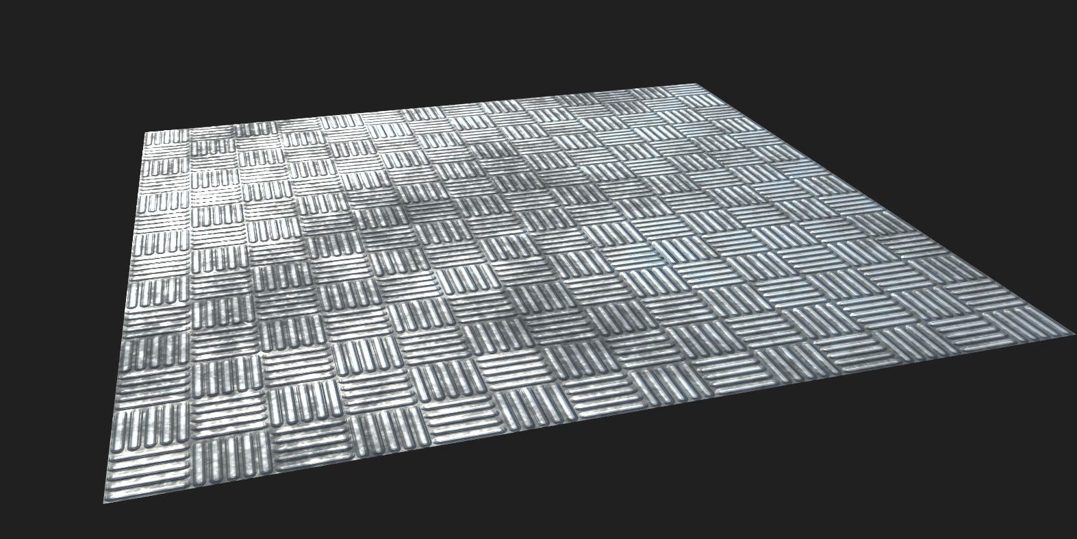 ArtStation - Bus Floor Metal Material more photos