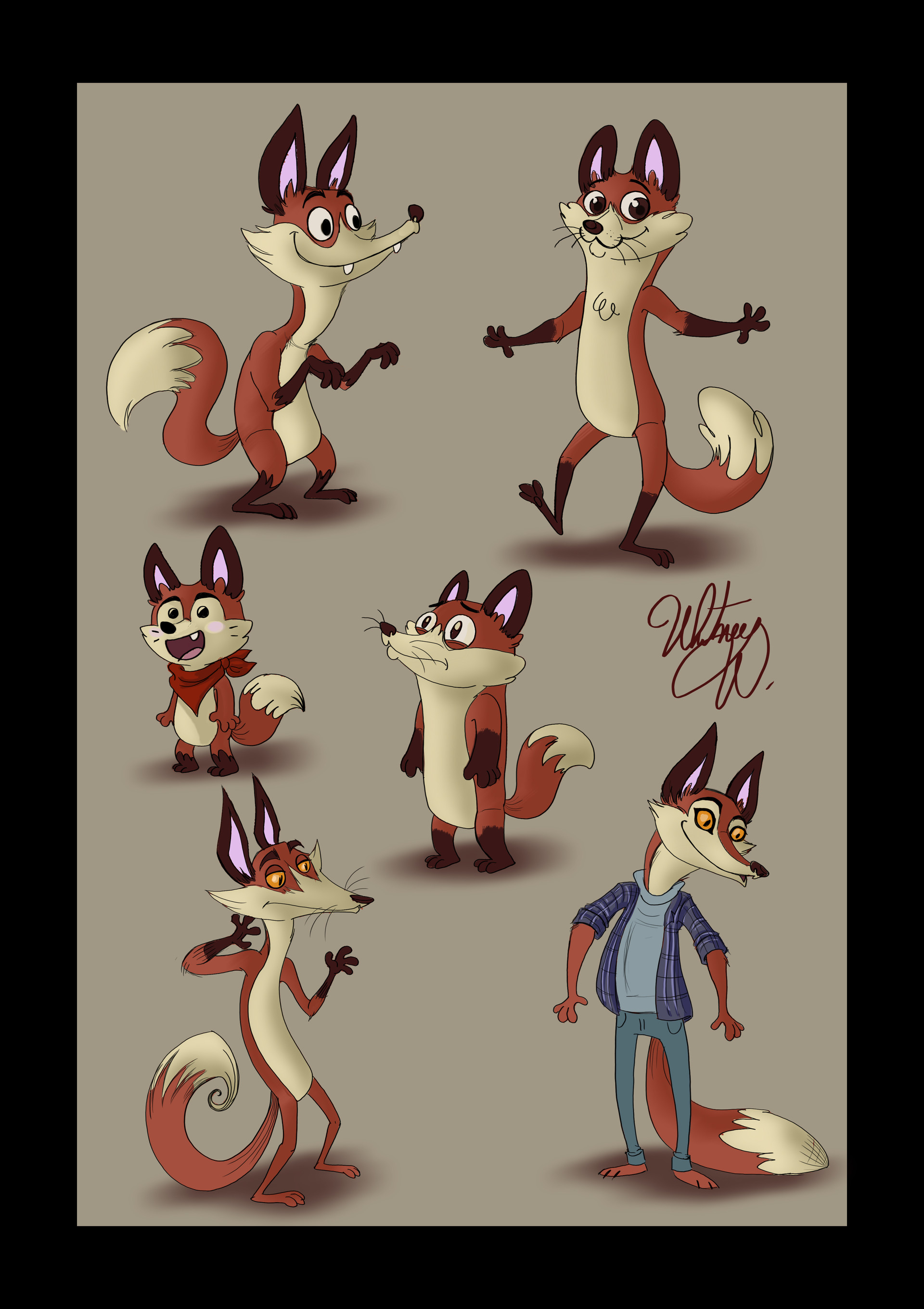 ArtStation - Fox Designs Set 2