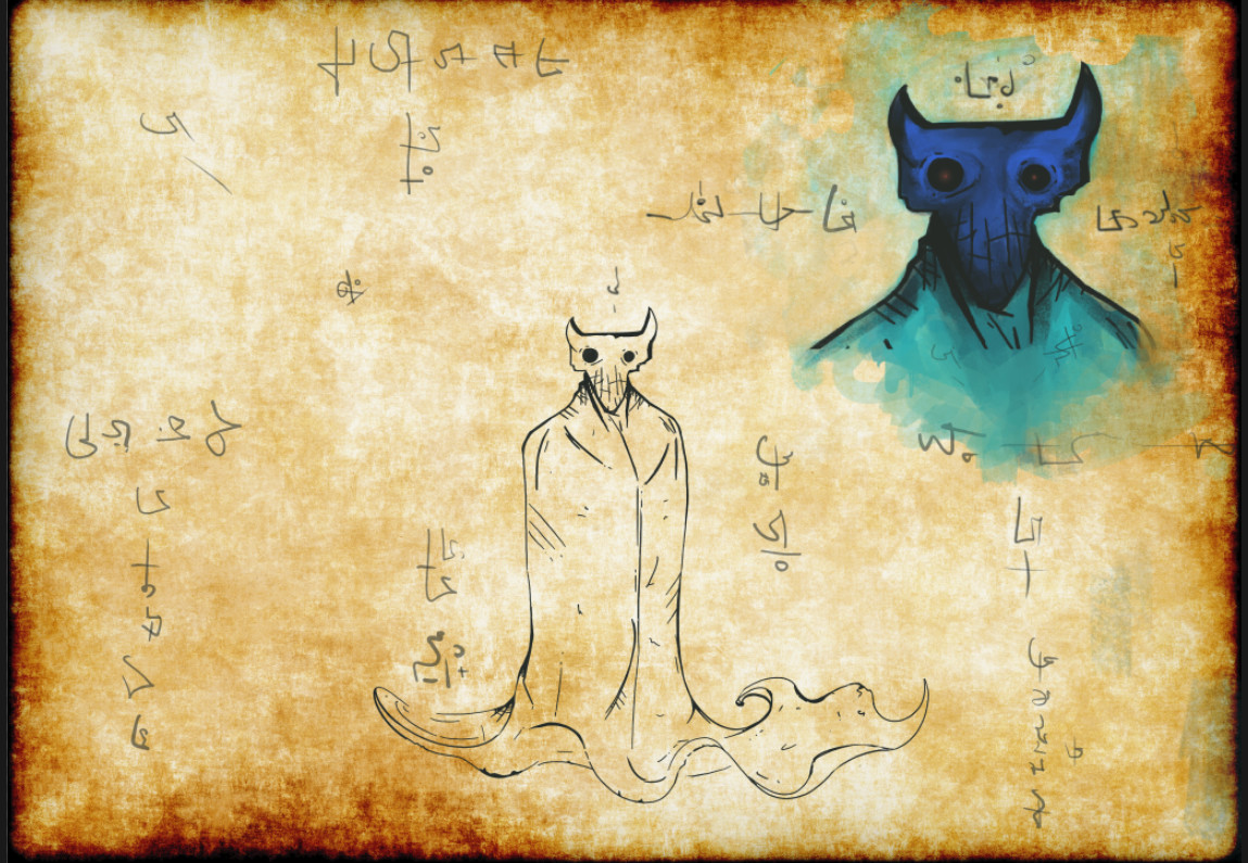 ArtStation - Blue Devil Priest