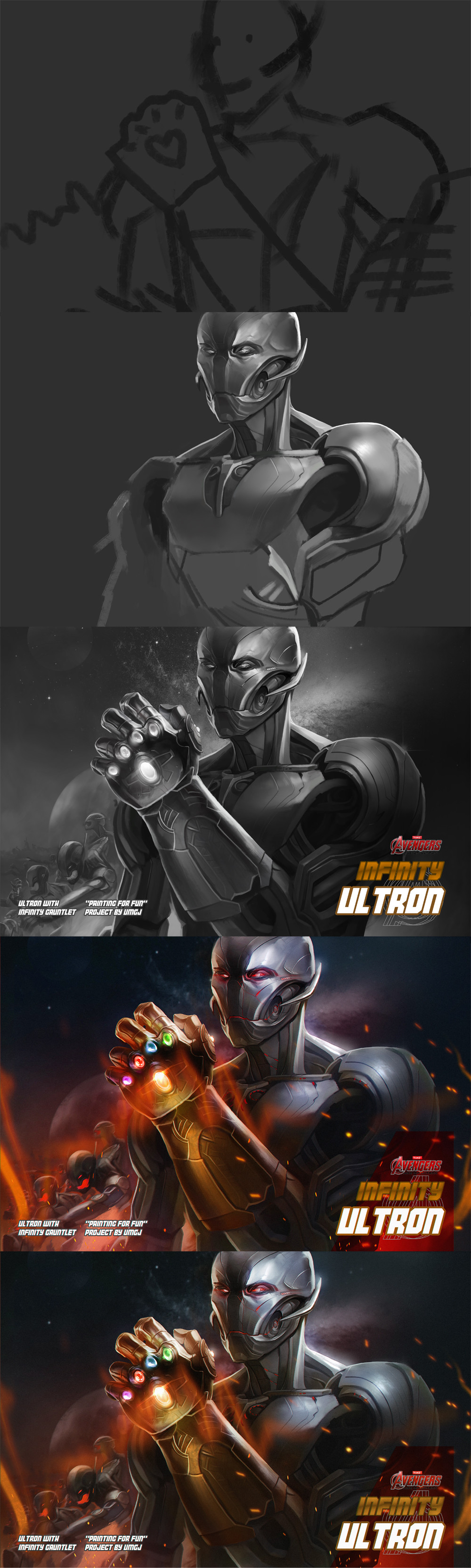 Infinity Gauntlet Ultron