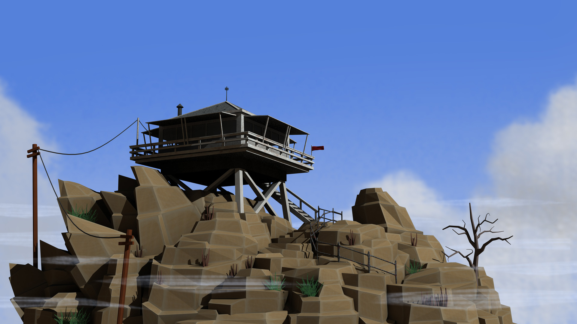 ArtStation - Firewatch