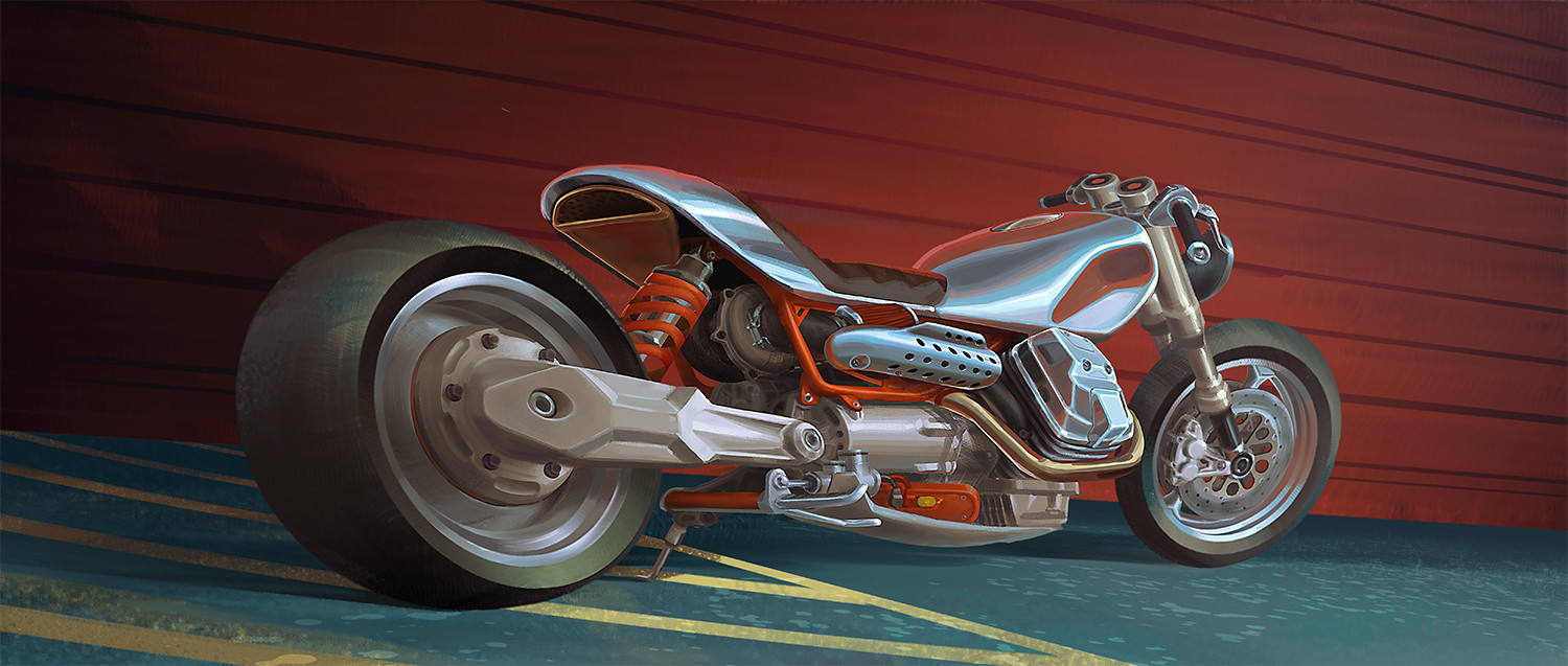 ArtStation - Turbo Bike