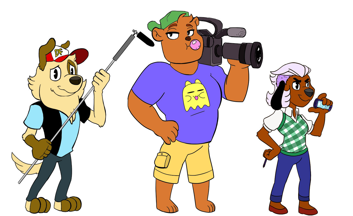 ArtStation - Toon Camera Crew