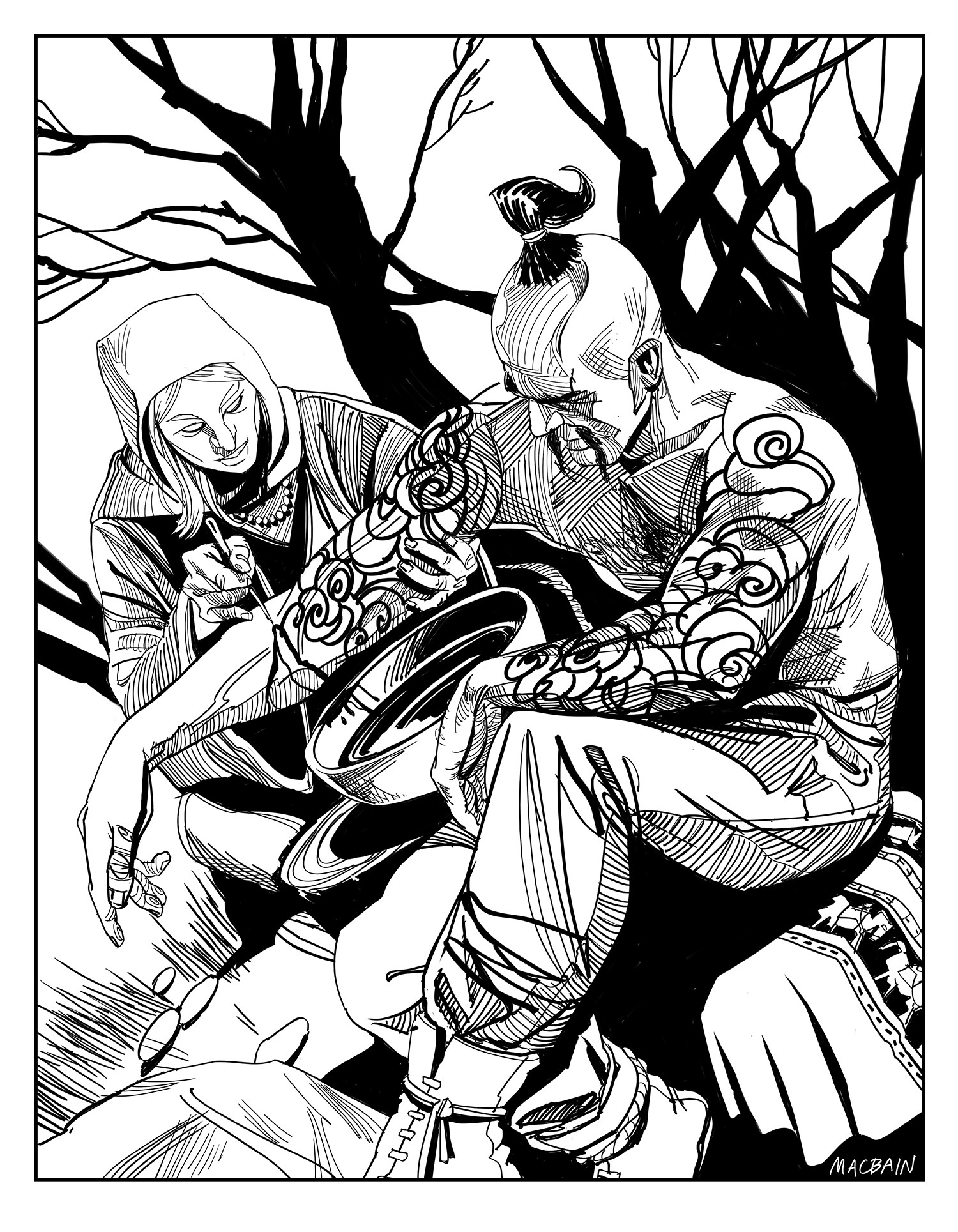 Anthony Macbain - Odd Tangle Hair's Saga