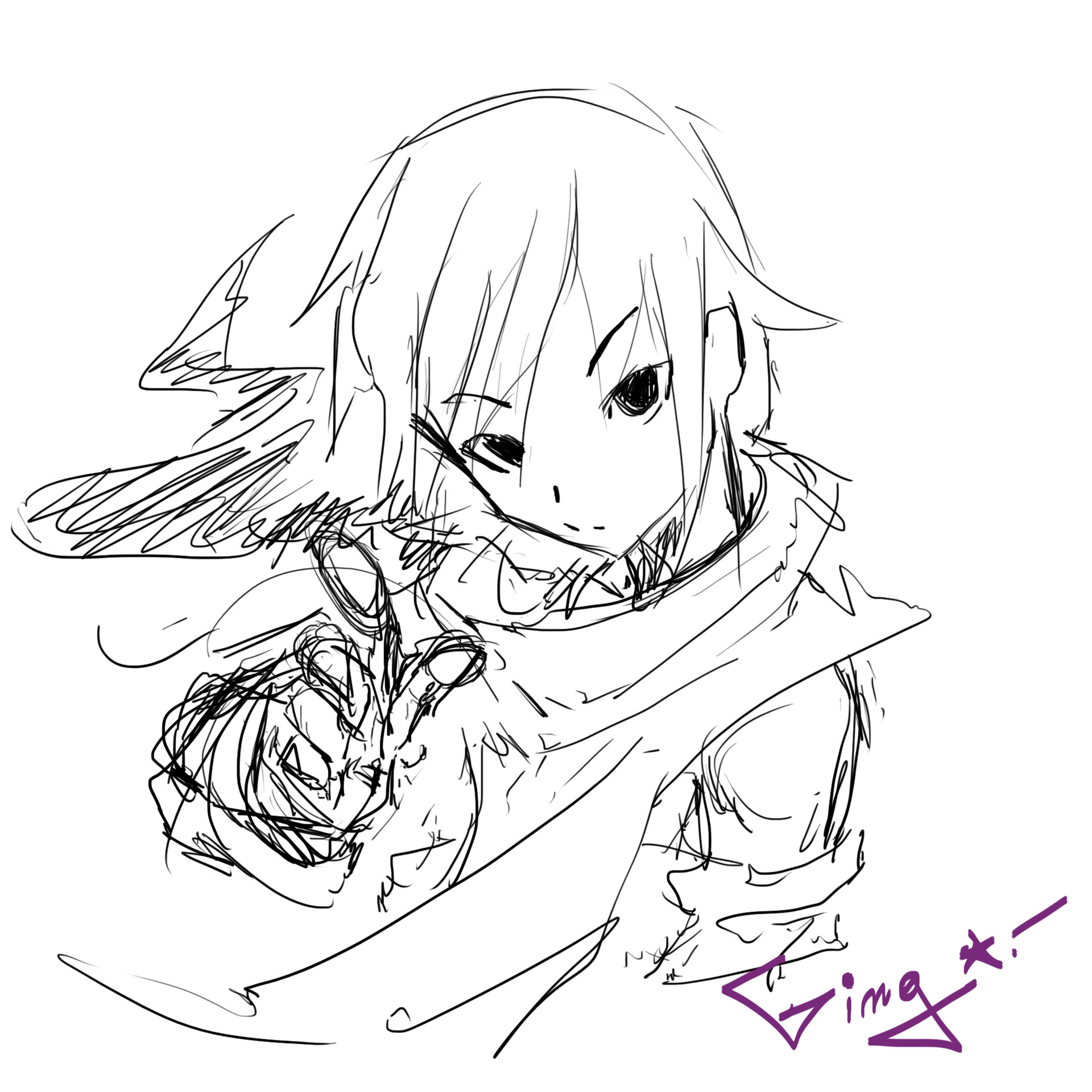 ArtStation - GING - Sketch