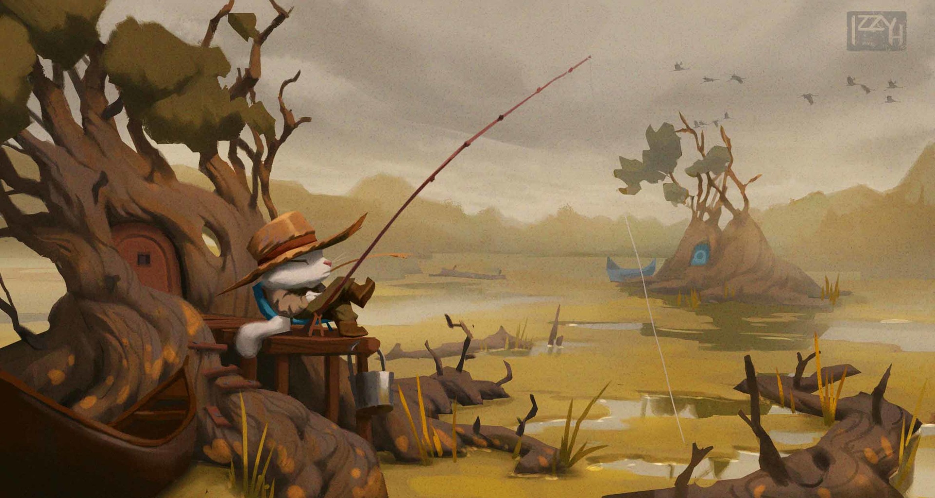 ArtStation - Swamp Cat