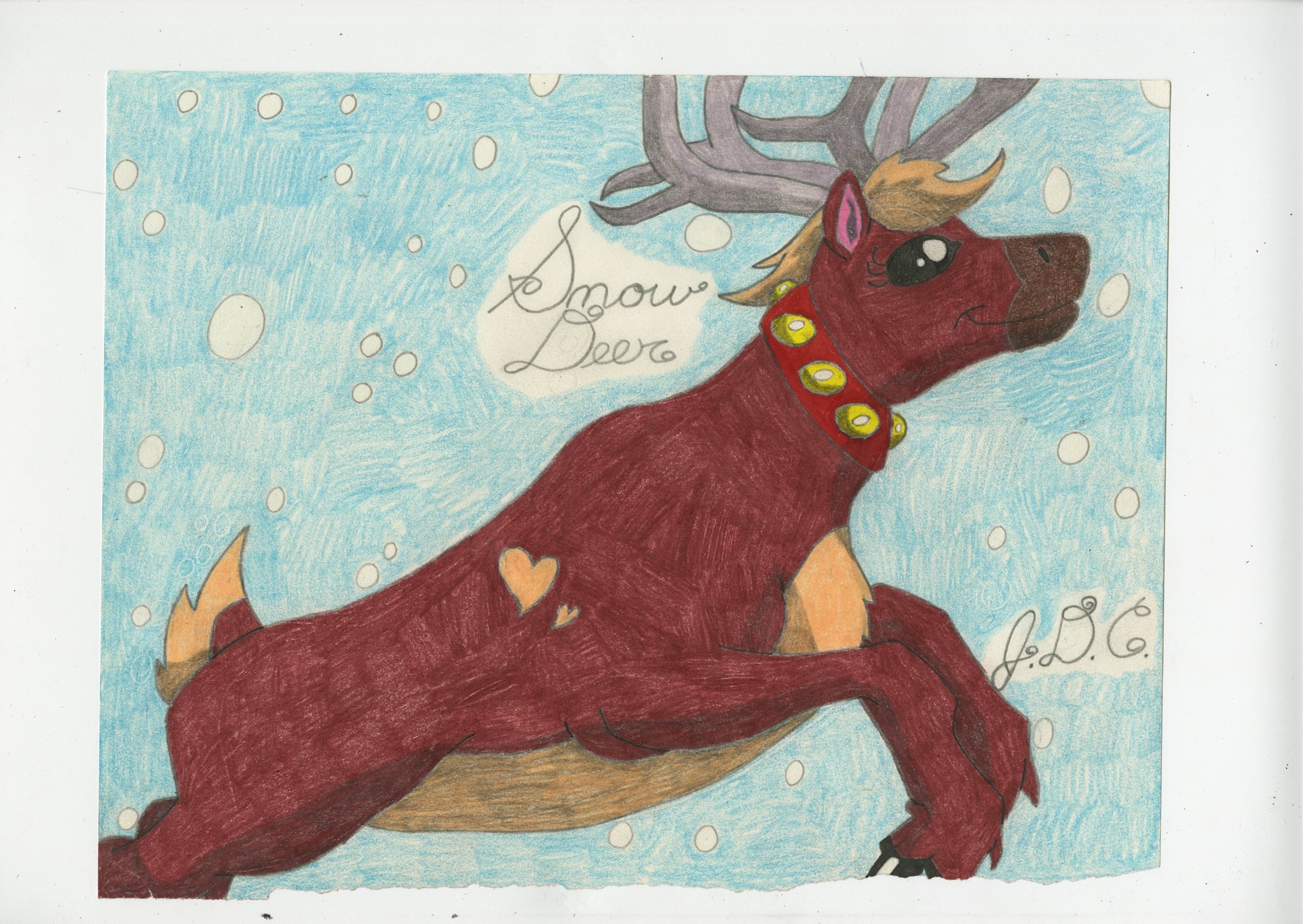 ArtStation - Snow Deer