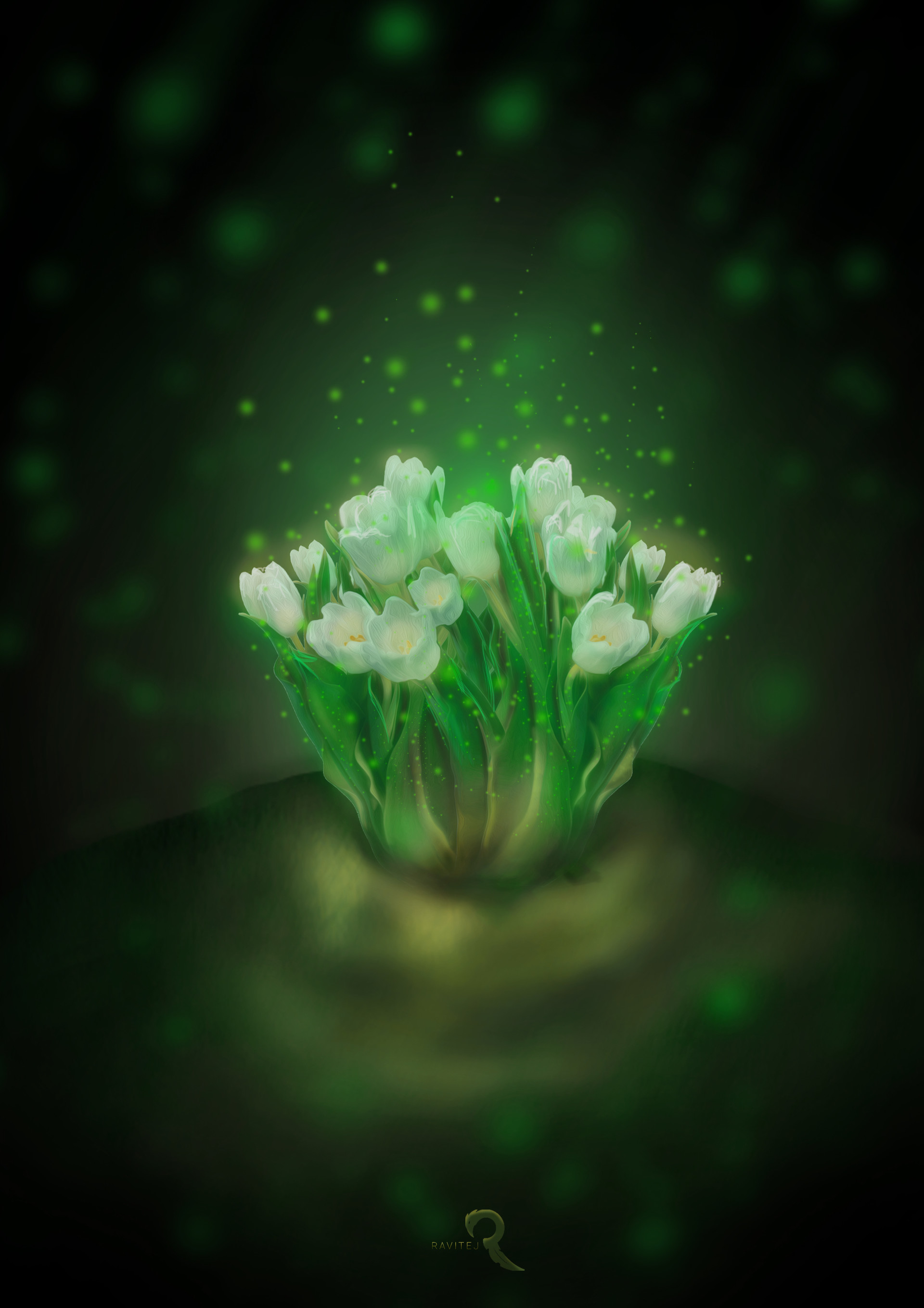 ArtStation - Magical Flowers