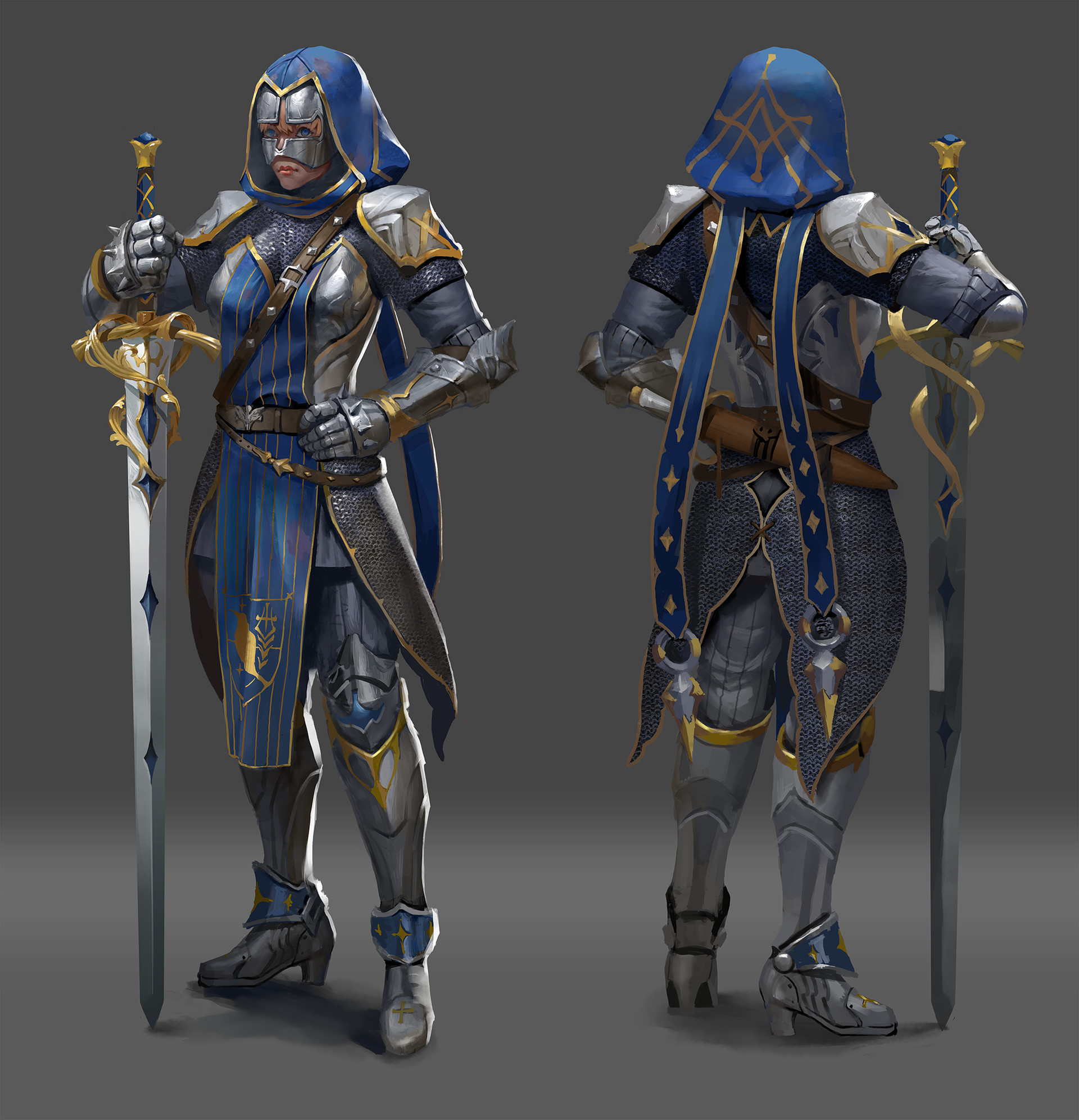 ArtStation - 【Character】Knight
