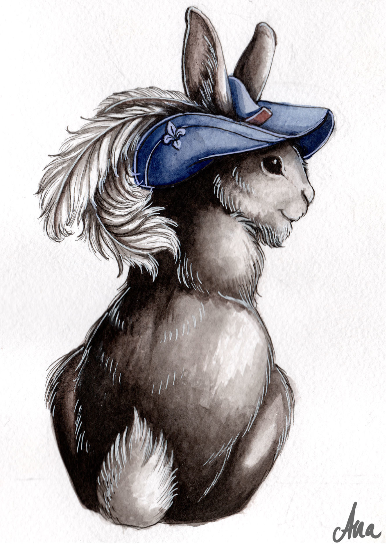 ArtStation - Musketeer bunny