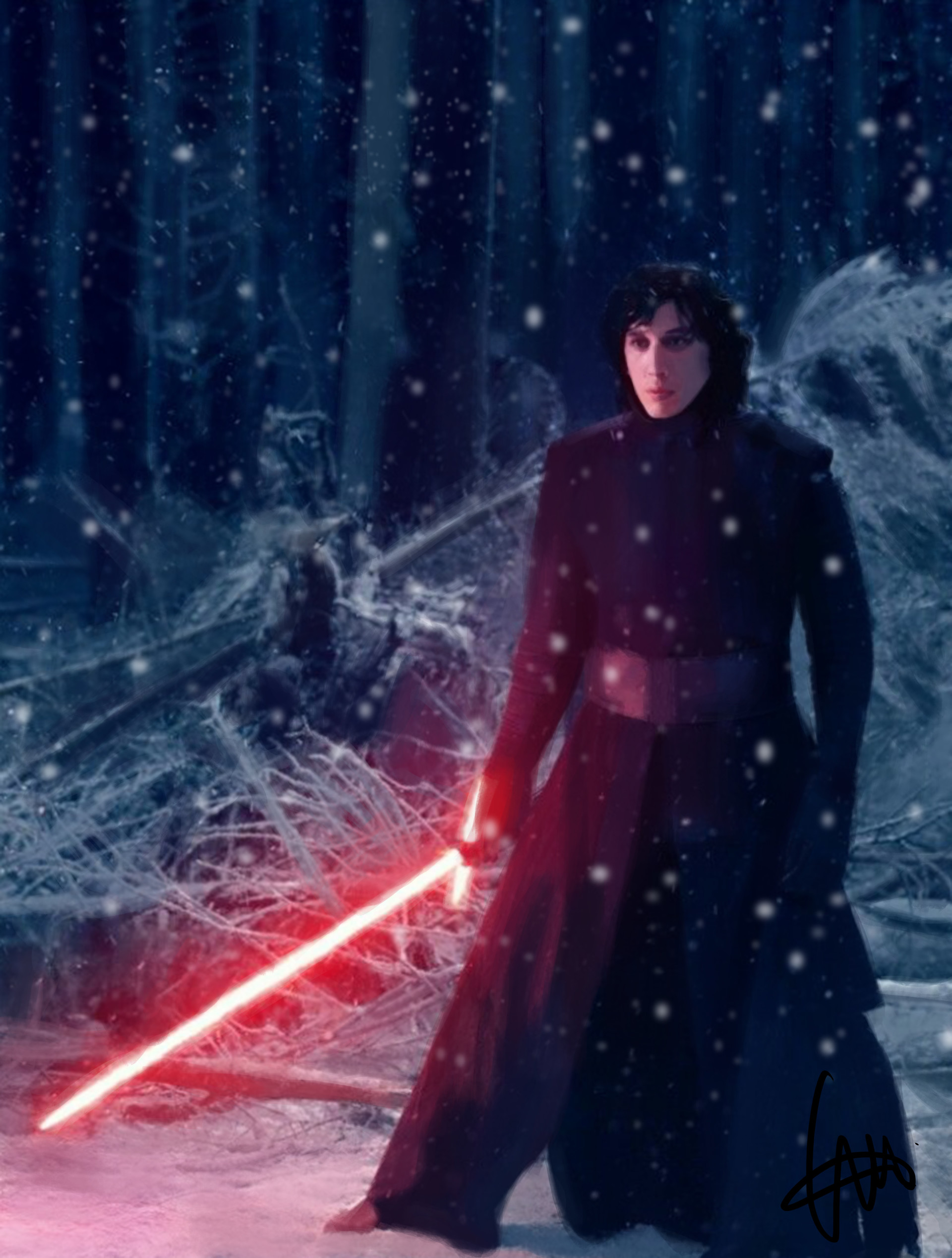 ArtStation - Kylo Ren