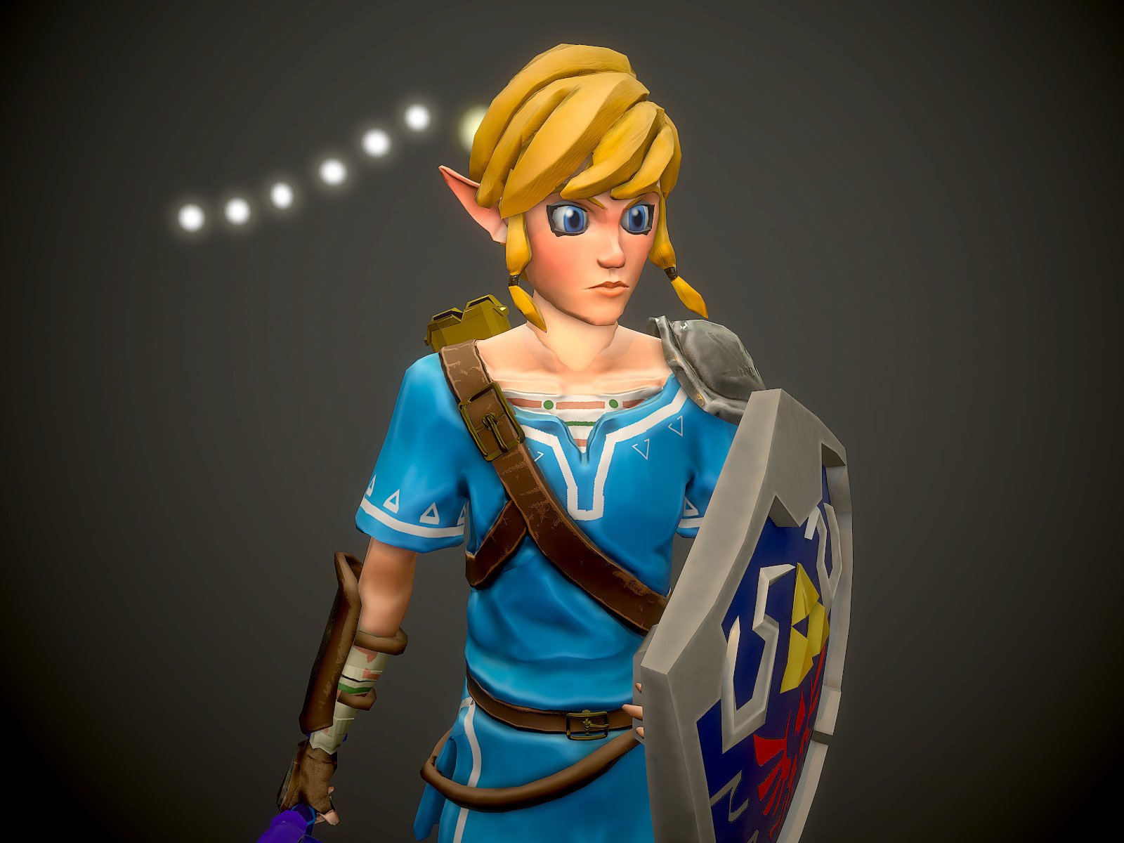 ArtStation - Stylised Link - Low poly