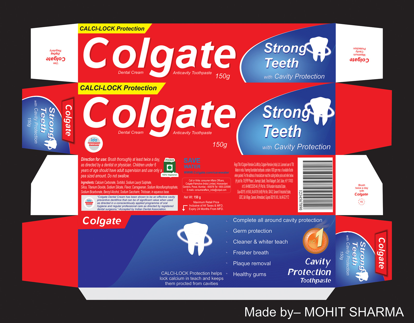 Mohit Sharma - Colgate packaging