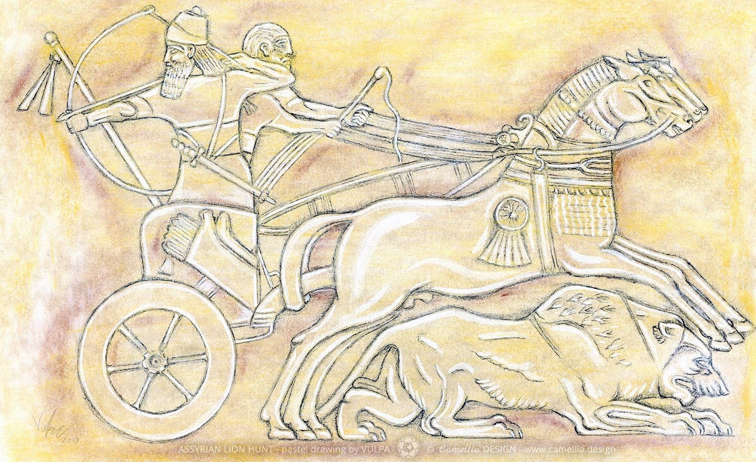ArtStation - Assyrian Lion Hunt