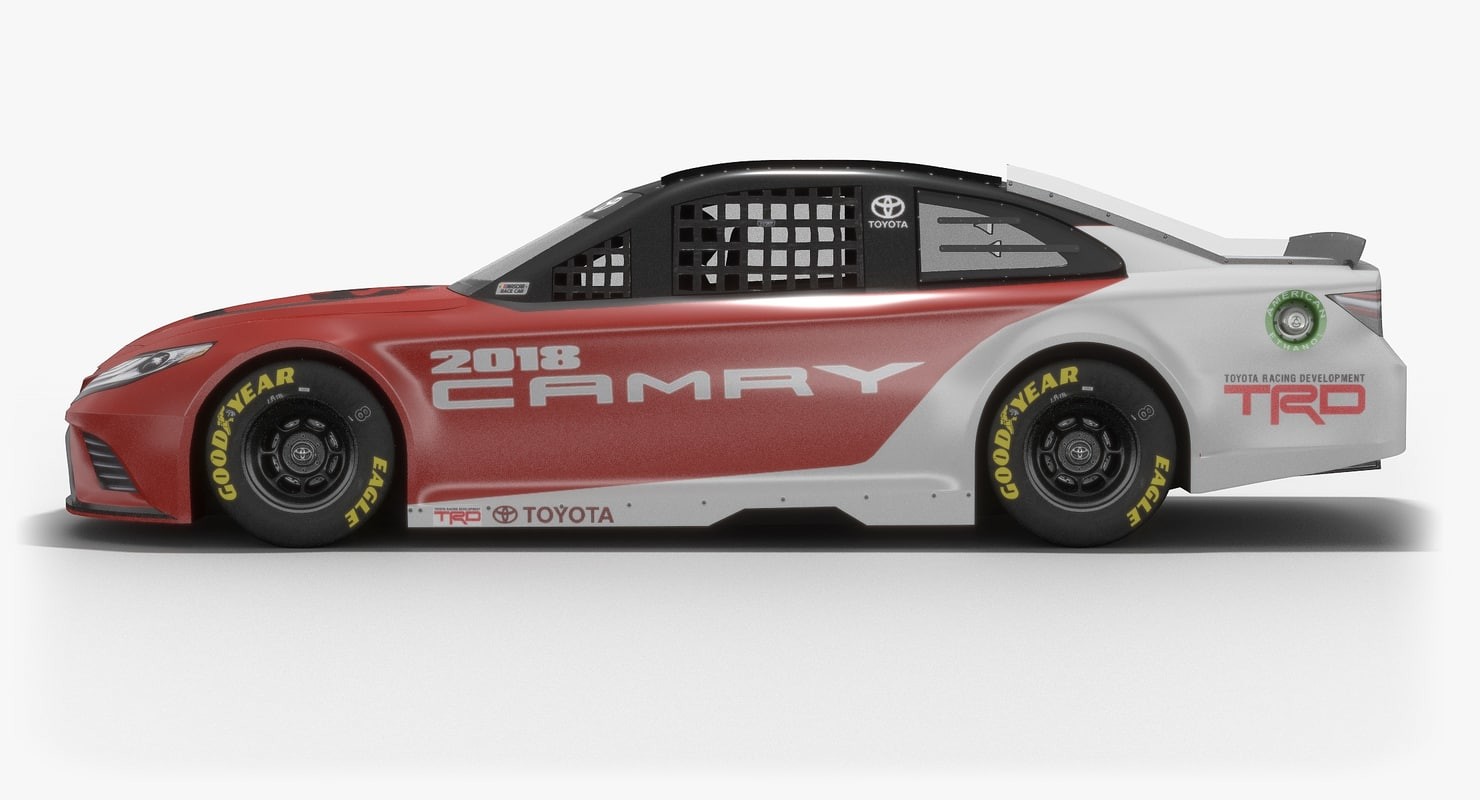 OpticalDreamSoft - Generic Toyota Camry NASCAR Season 2018 3D model