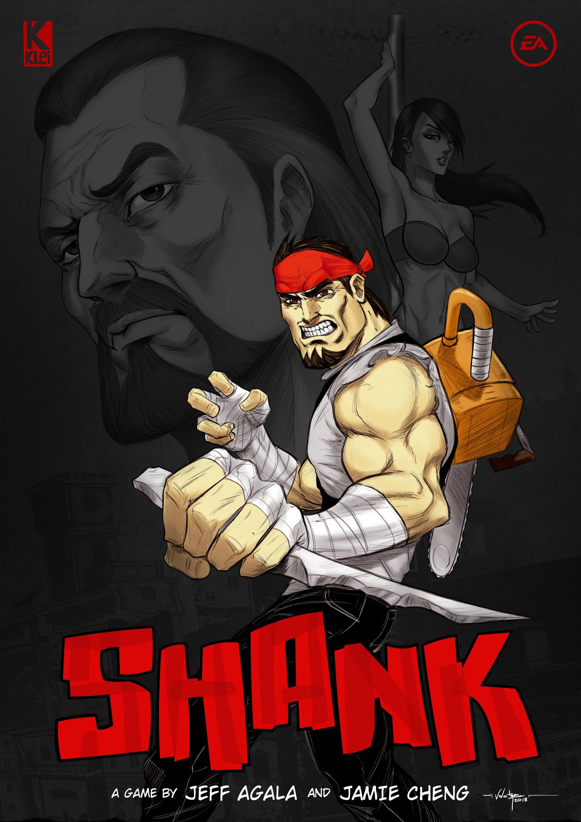 ArtStation - SHANK Poster Remake