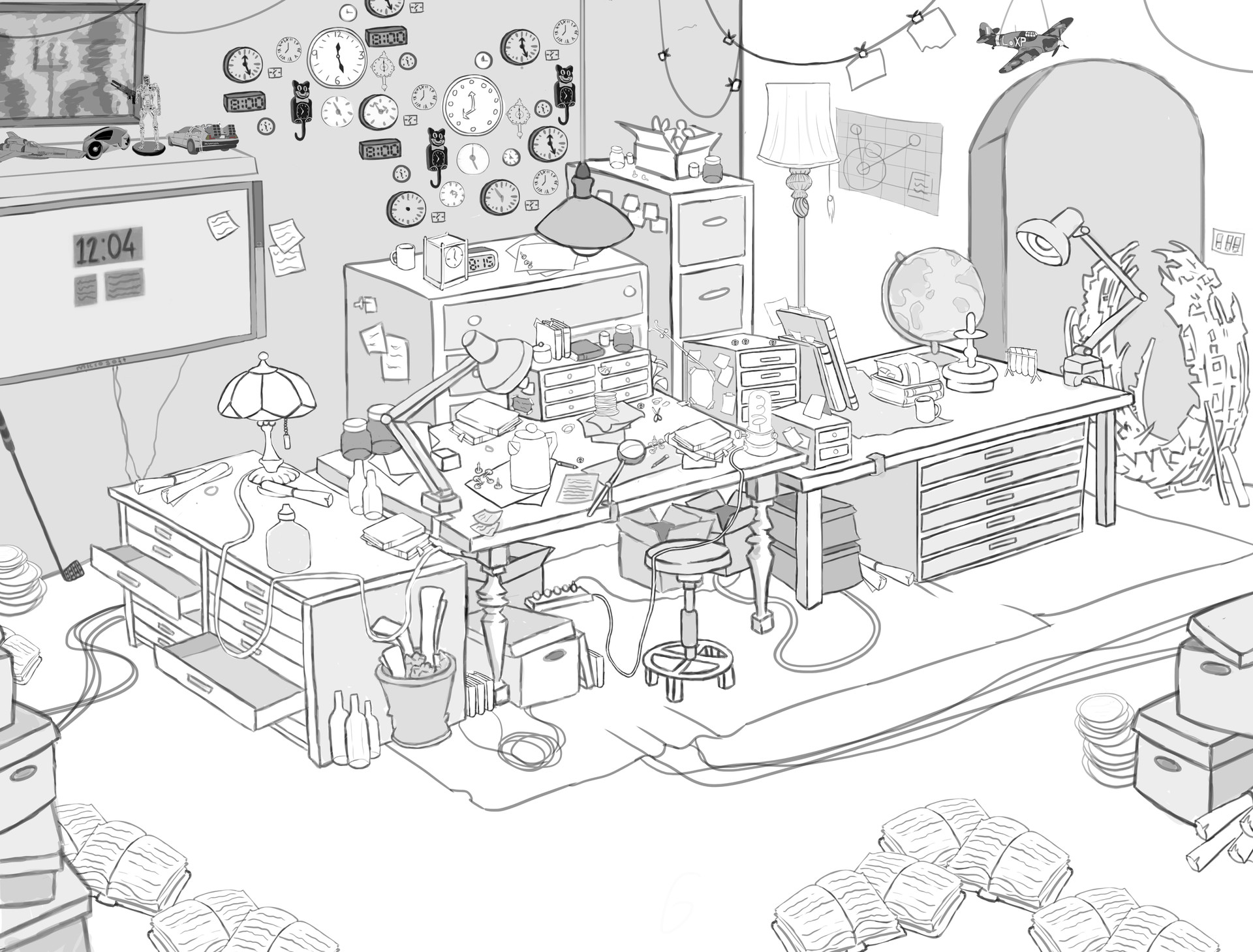 scientists workplace