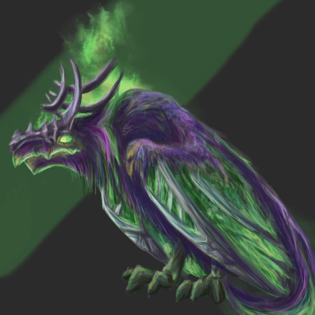 ArtStation - Corrupted Dreadwing redraw