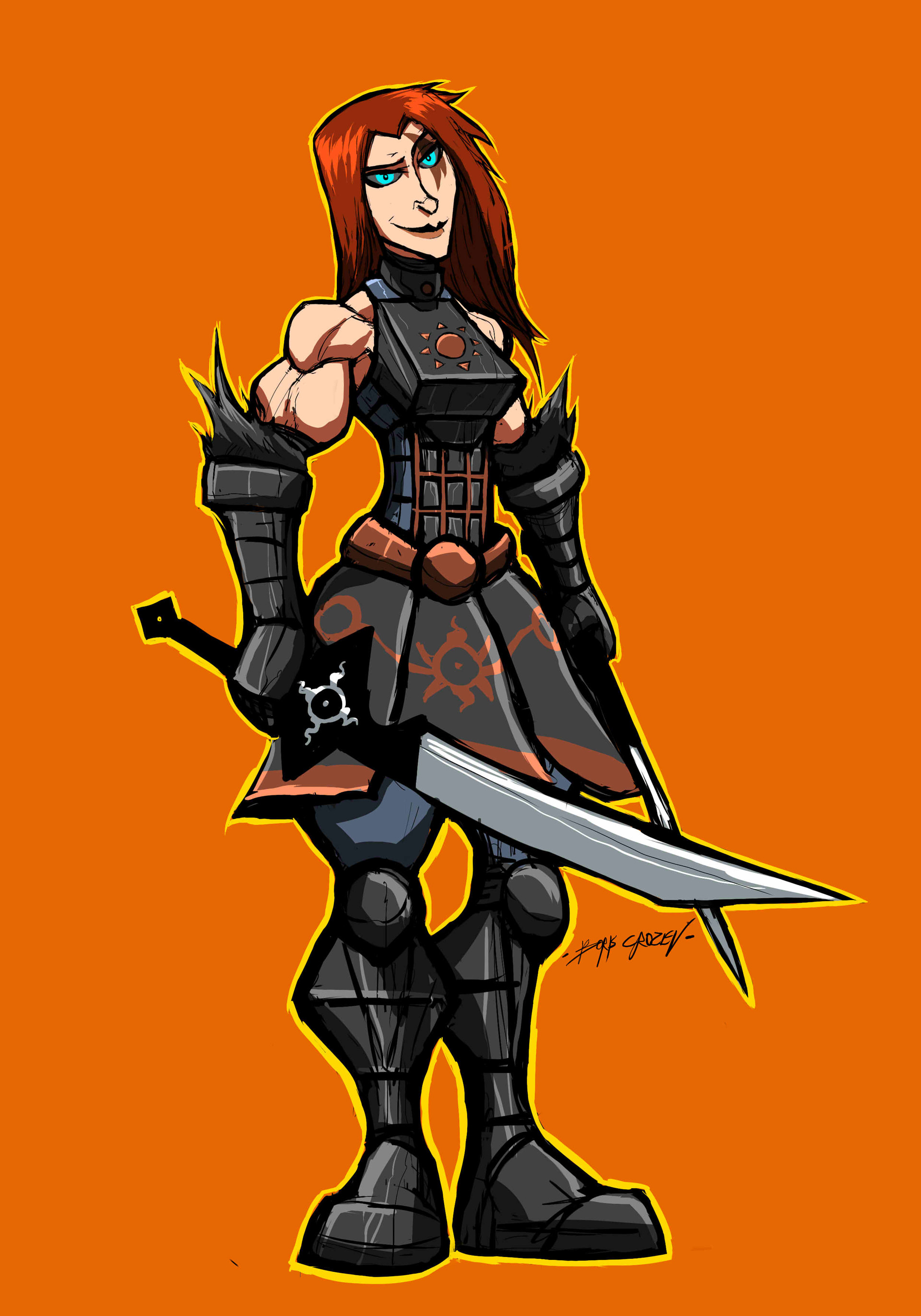 ArtStation - PROFILE PIC -BETH RAVENCOFT