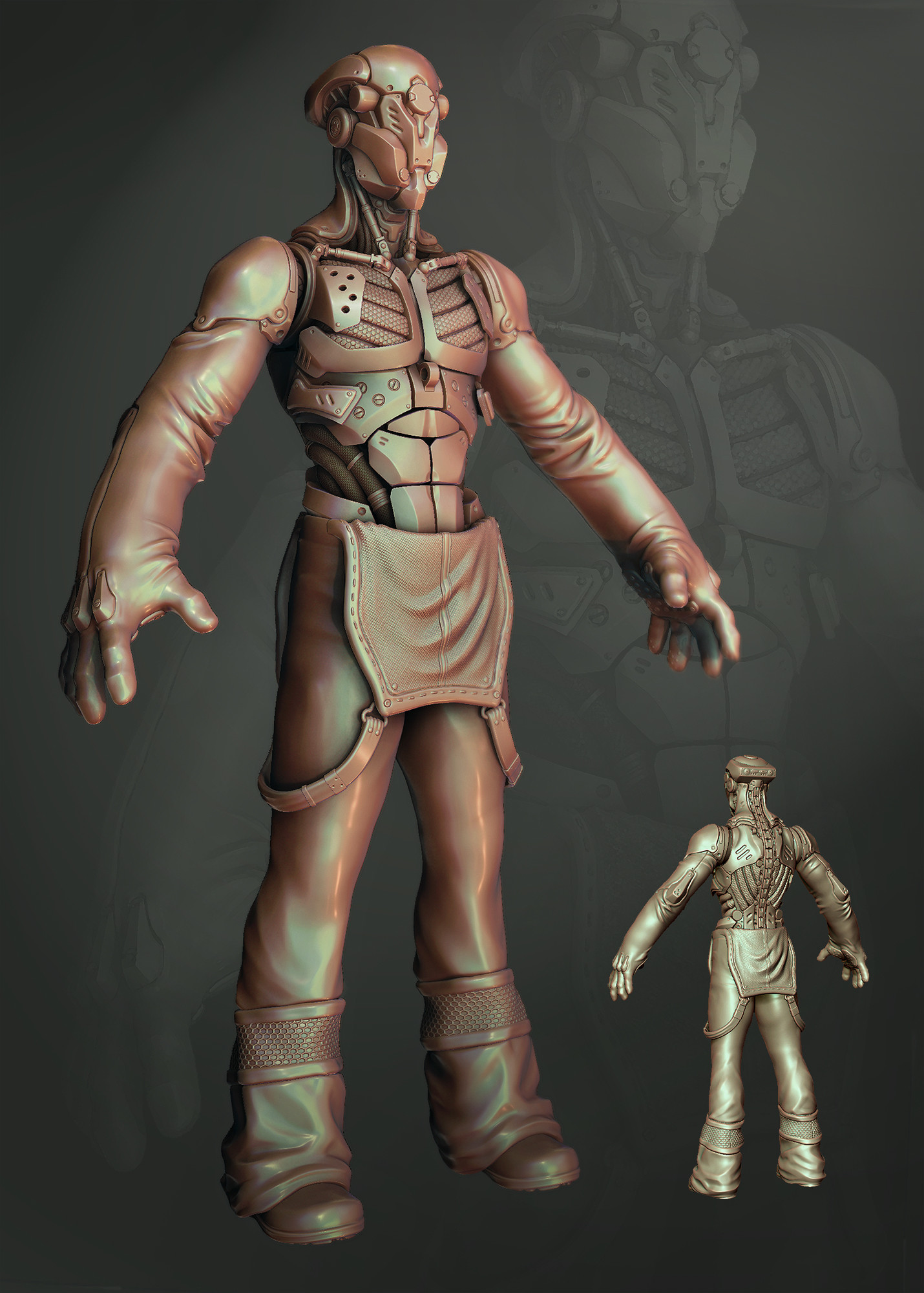 ArtStation - Robot worker