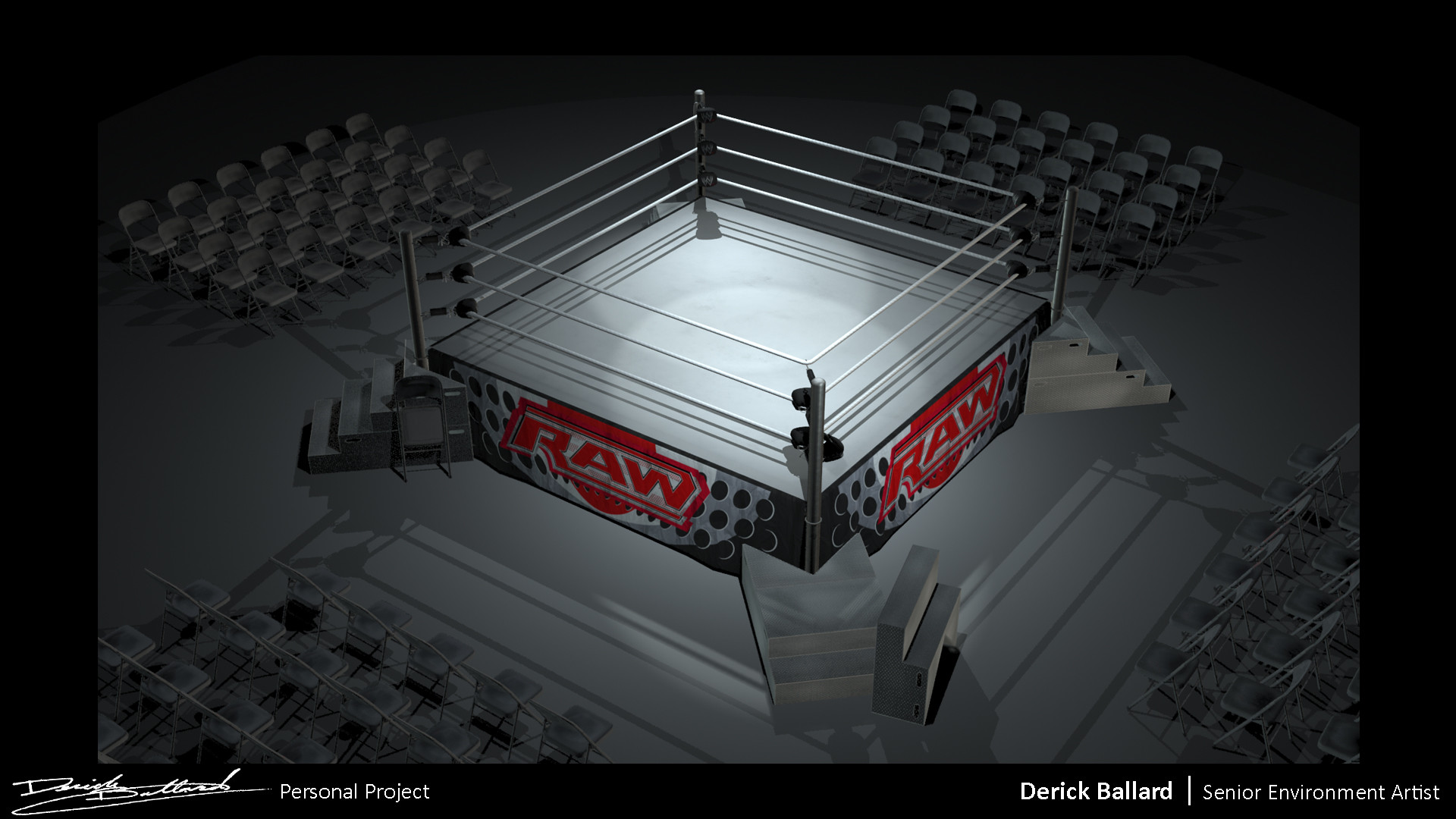 ArtStation - WWE Ring