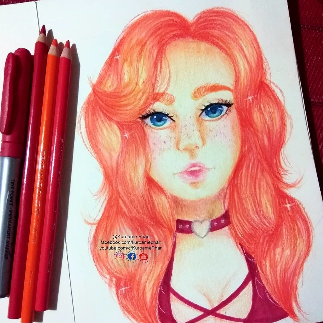 ArtStation - Ginger girl 2