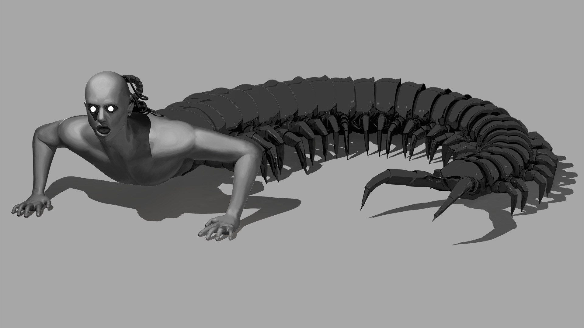 Human Centipede Monster