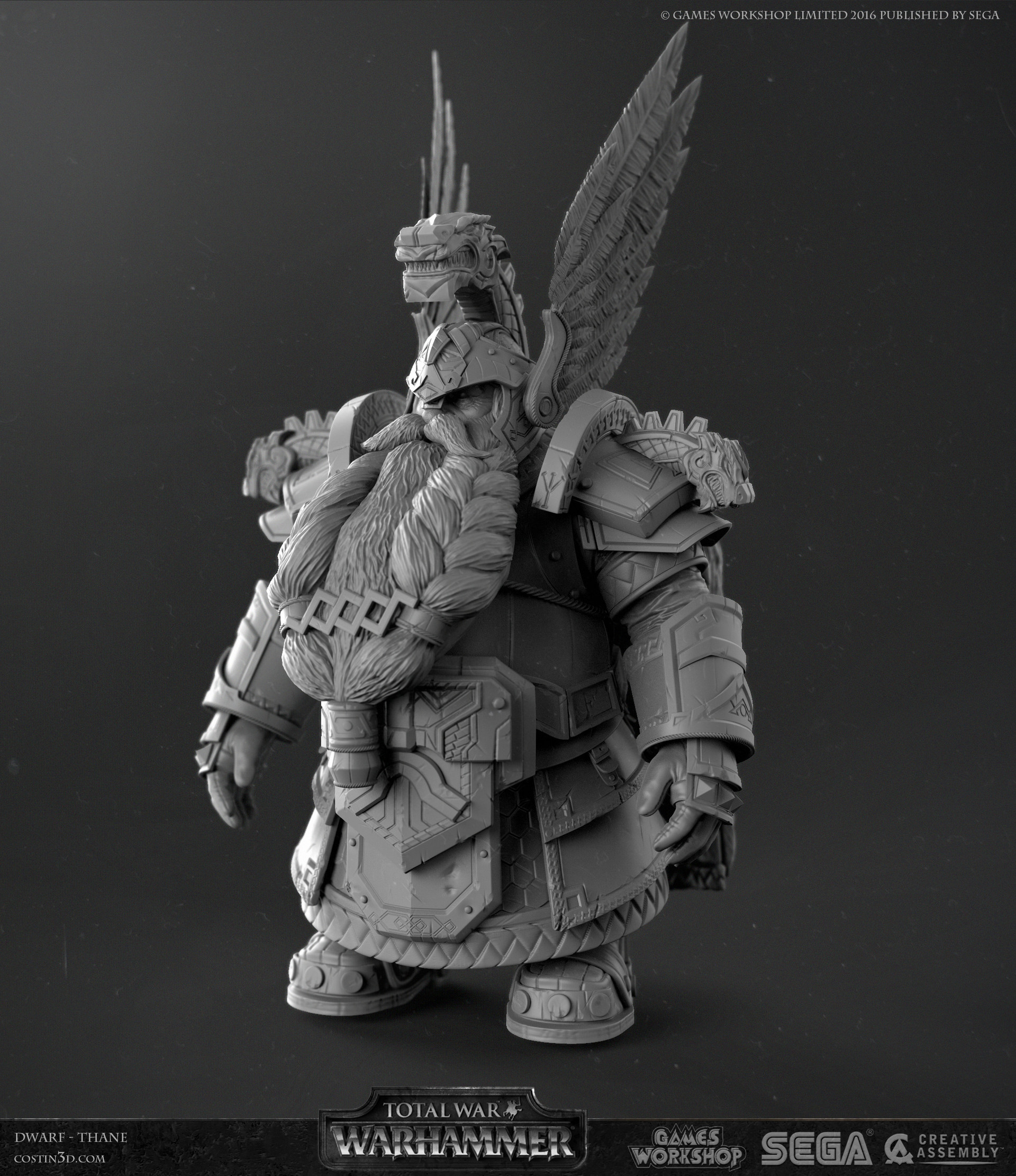 ArtStation - Dwarf Thane